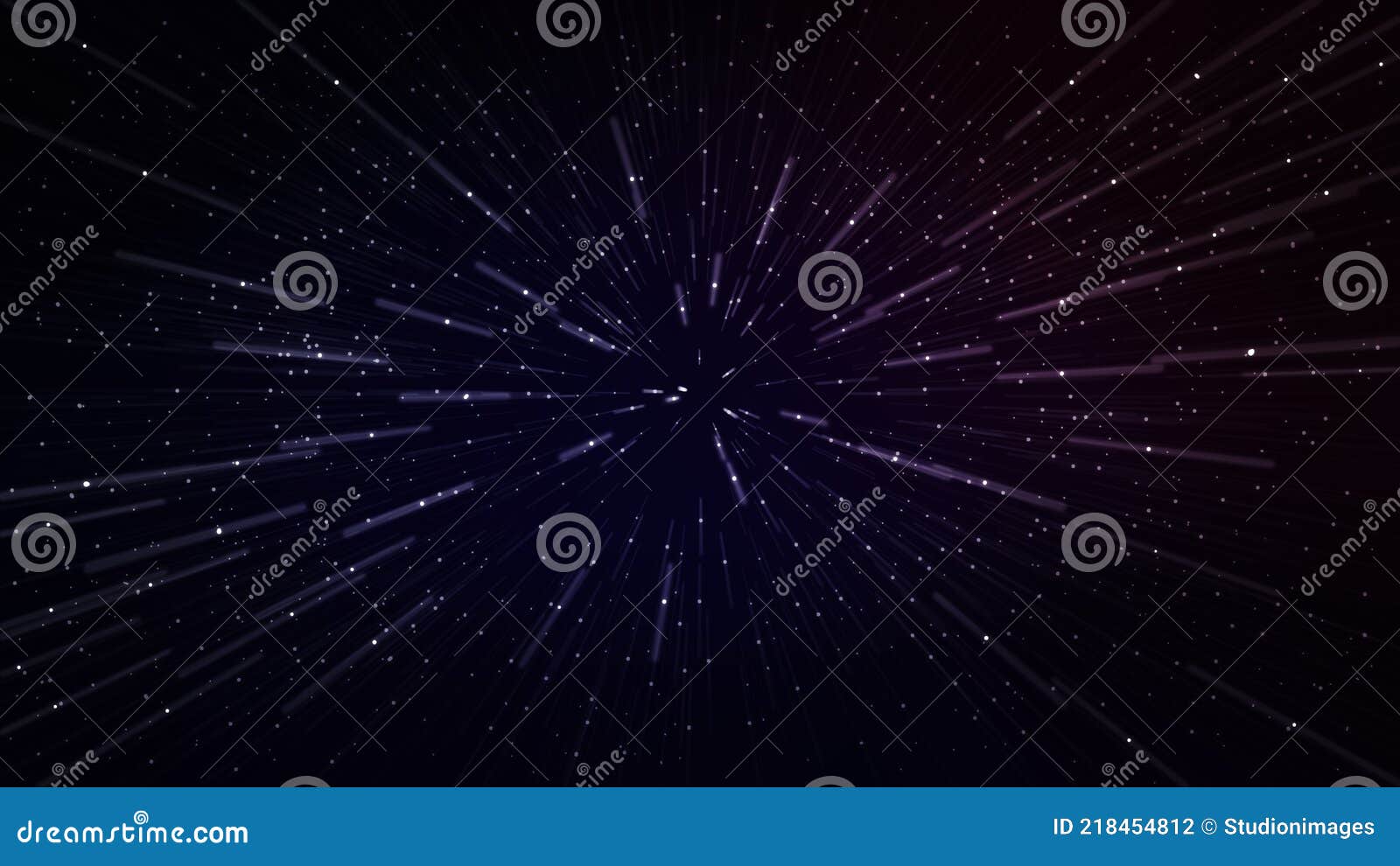 Zoomed Vortex, Space Travel Night Sky Background with Stars - Large ...