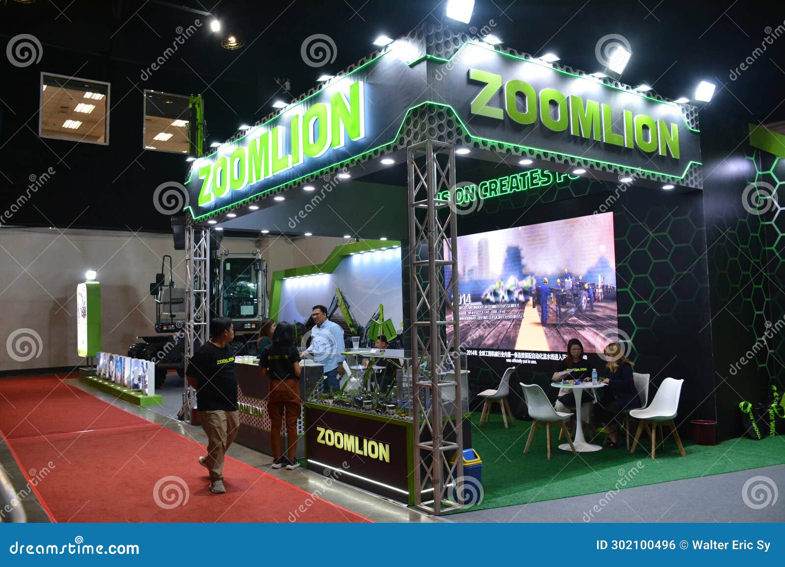 Zoomlion Booth at Philconstruct in Pasay, Philippines Editorial Photo ...