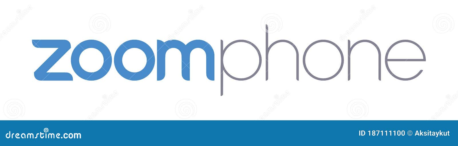 Zoom Ios Android White Logo Style Editorial Image - Image of android ...