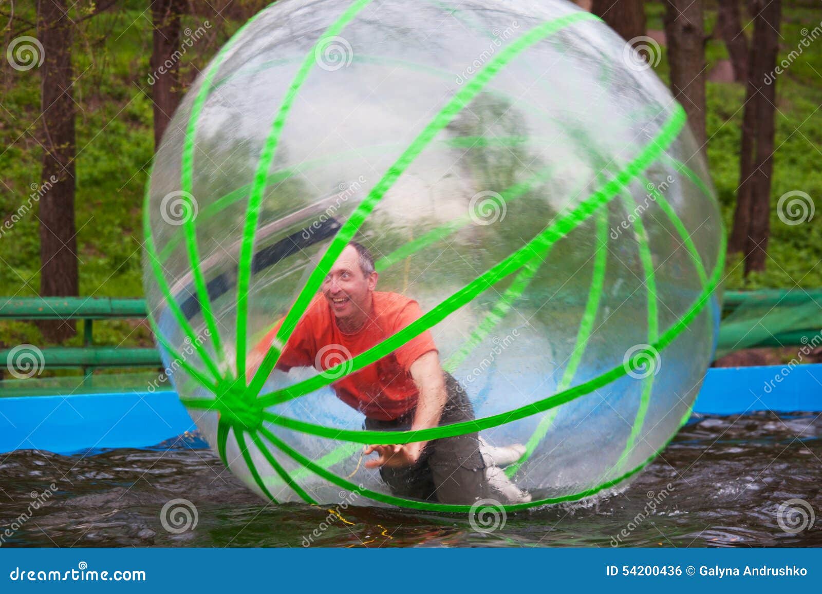 Zorb stock photo. Image of inside, indoor, activity, beach - 54200436