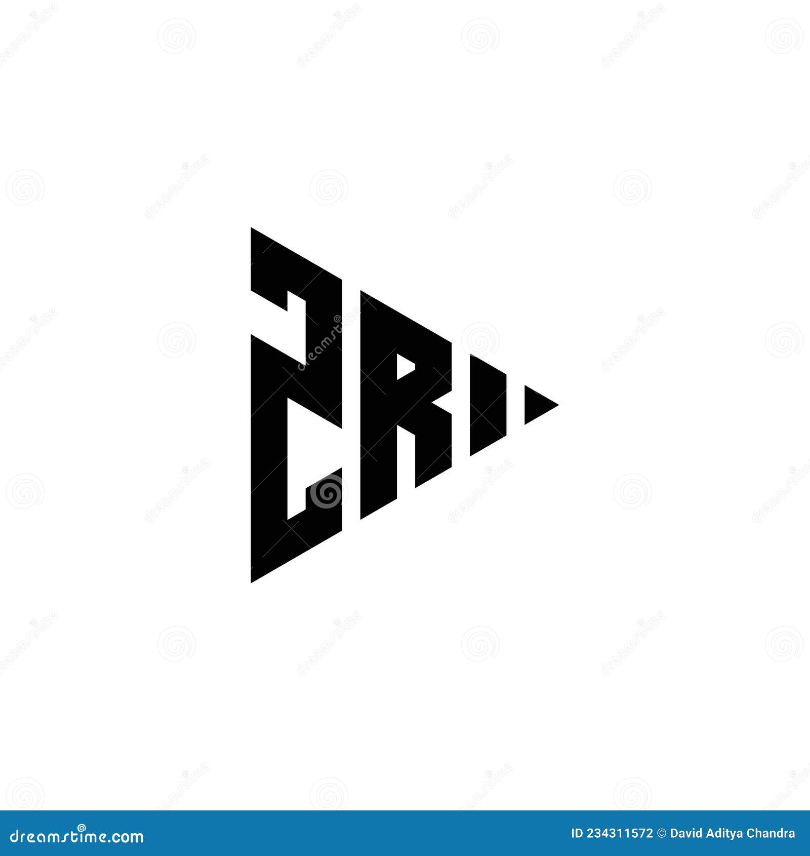 ZR Logo Monogram Triangle Shape Play Button Stock Vector - Illustration ... ZR Logo Monogram Triangle Shape Play Button Stock Vector - Illustration ...