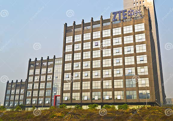 ZTE office building editorial photo. Image of work, security - 20098061