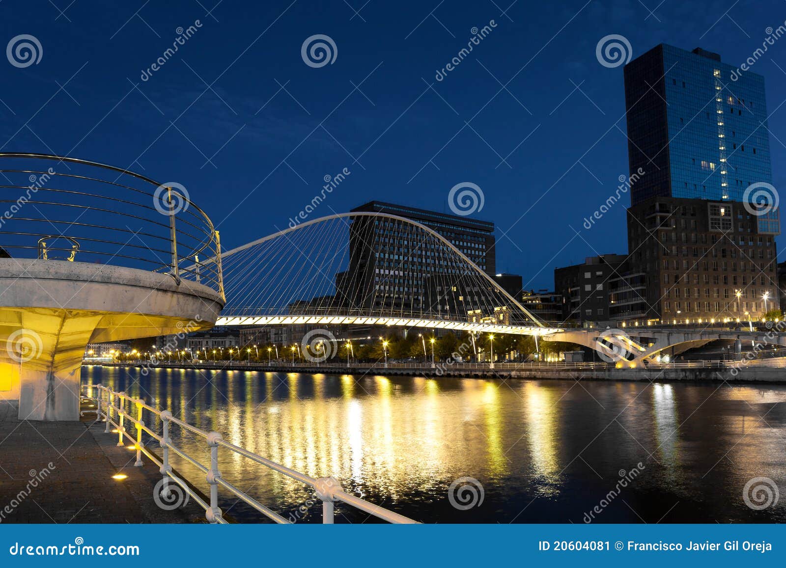 Zubizuri bridge editorial photo. Image of illumination - 20604081