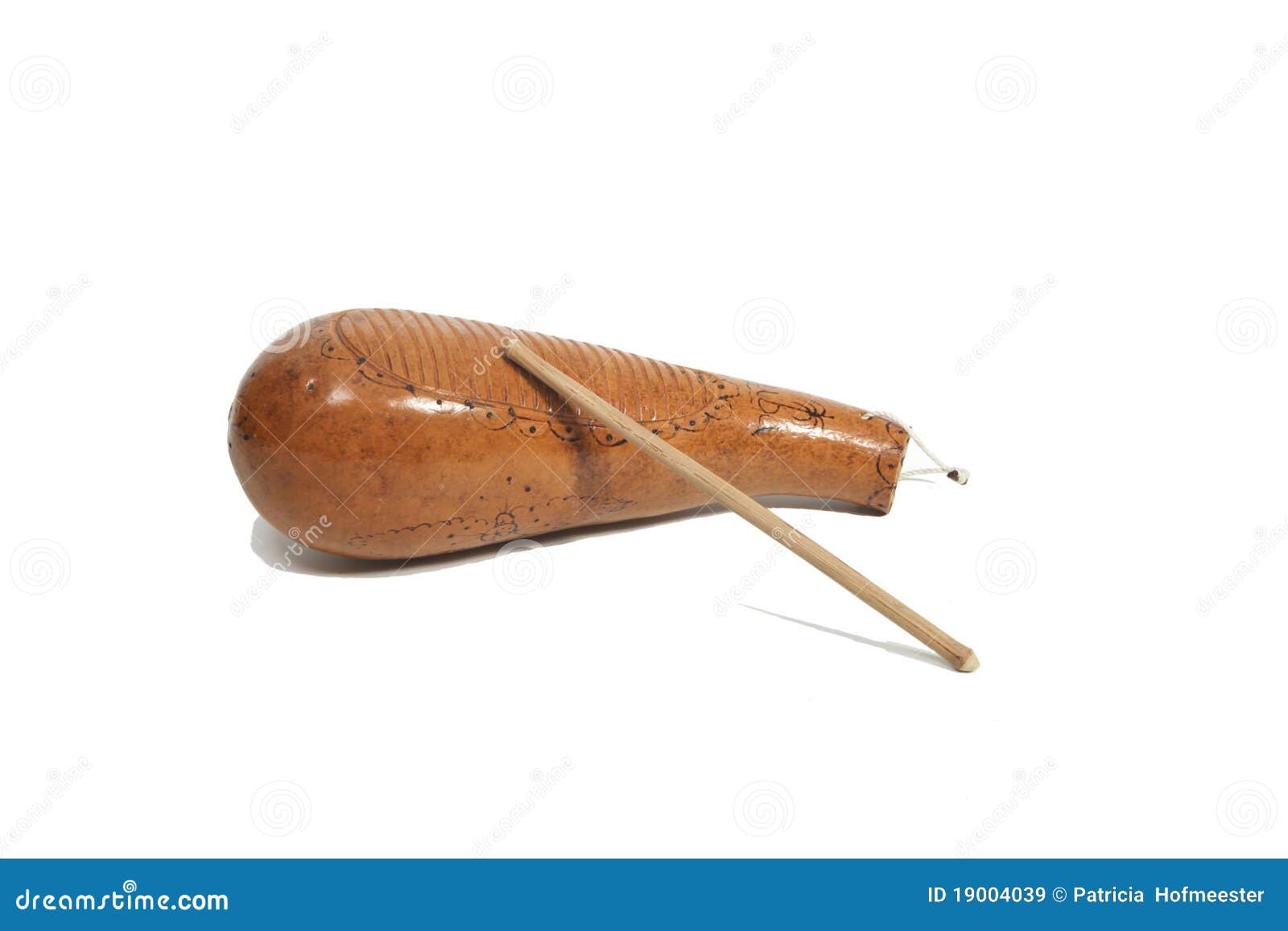 Zucca cubana di guiro immagine stock. Immagine di stecca - 19004039