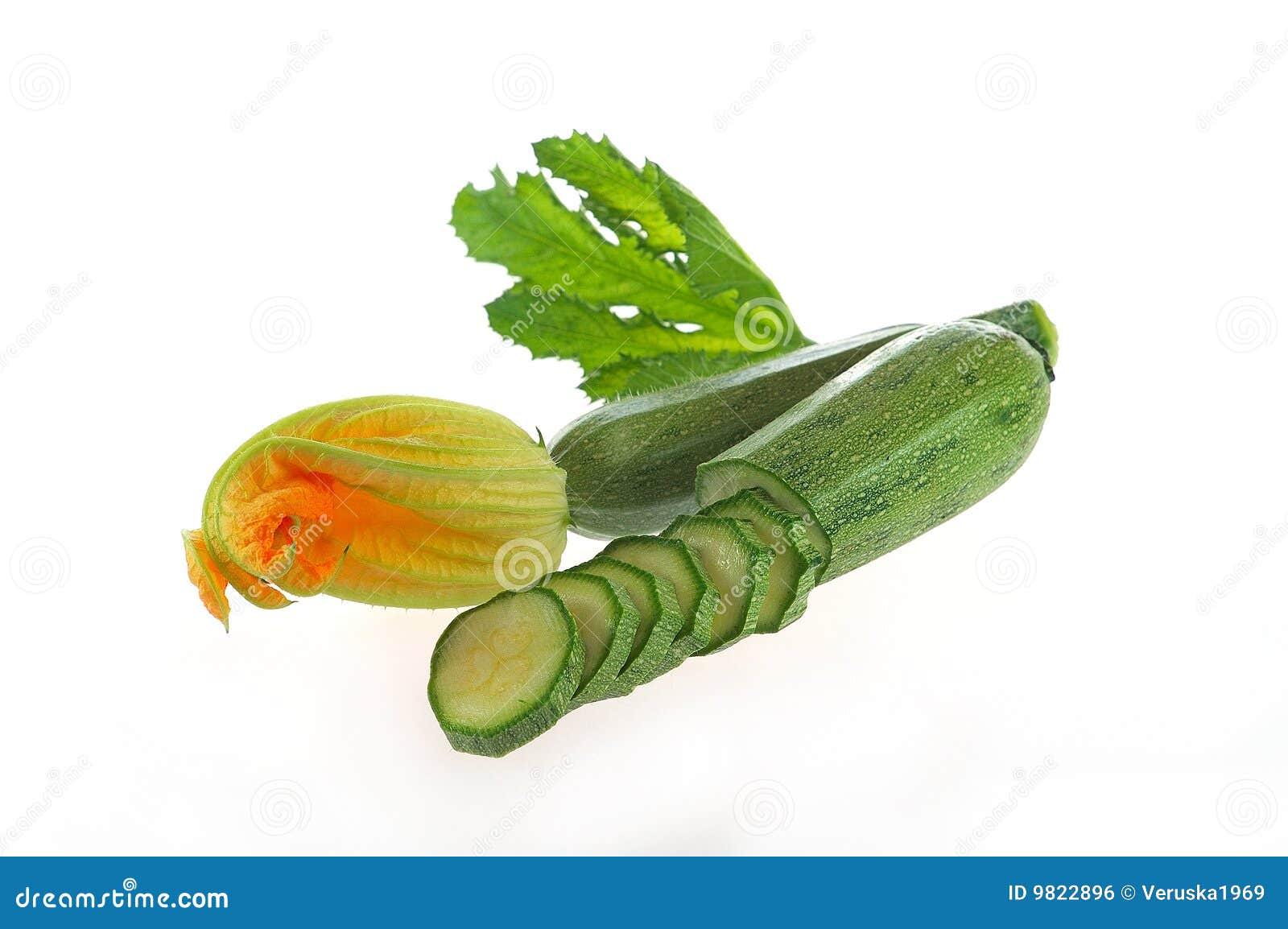 Zucchini stock photo. Image of food, white, immature, zucchini - 9822896
