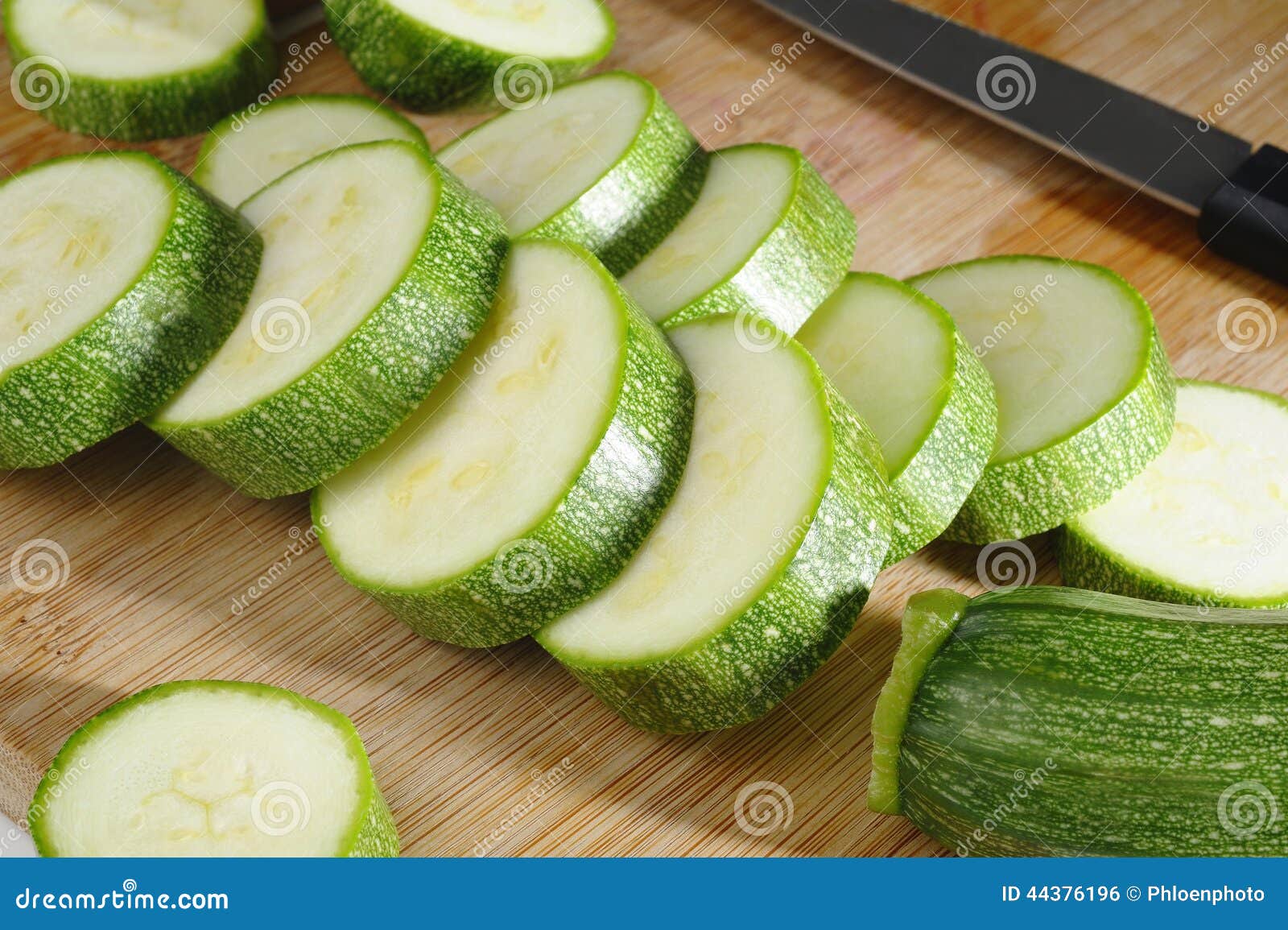 Zucchini sliced stock photo. Image of ingredient, healthy - 44376196
