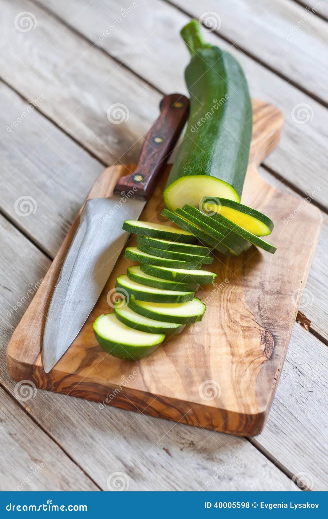 Zucchini stock photo. Image of knife, objectsequipment - 40005598