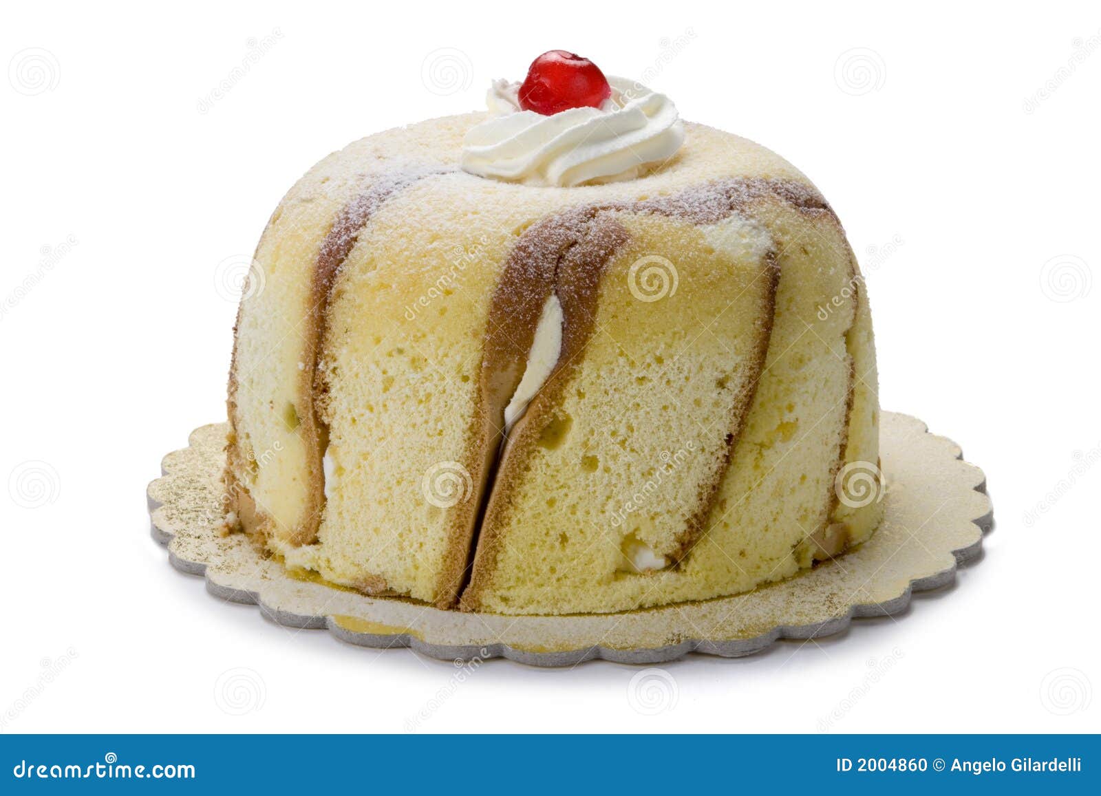 Zuccotto cake stock photo. Image of special, presents - 2004860