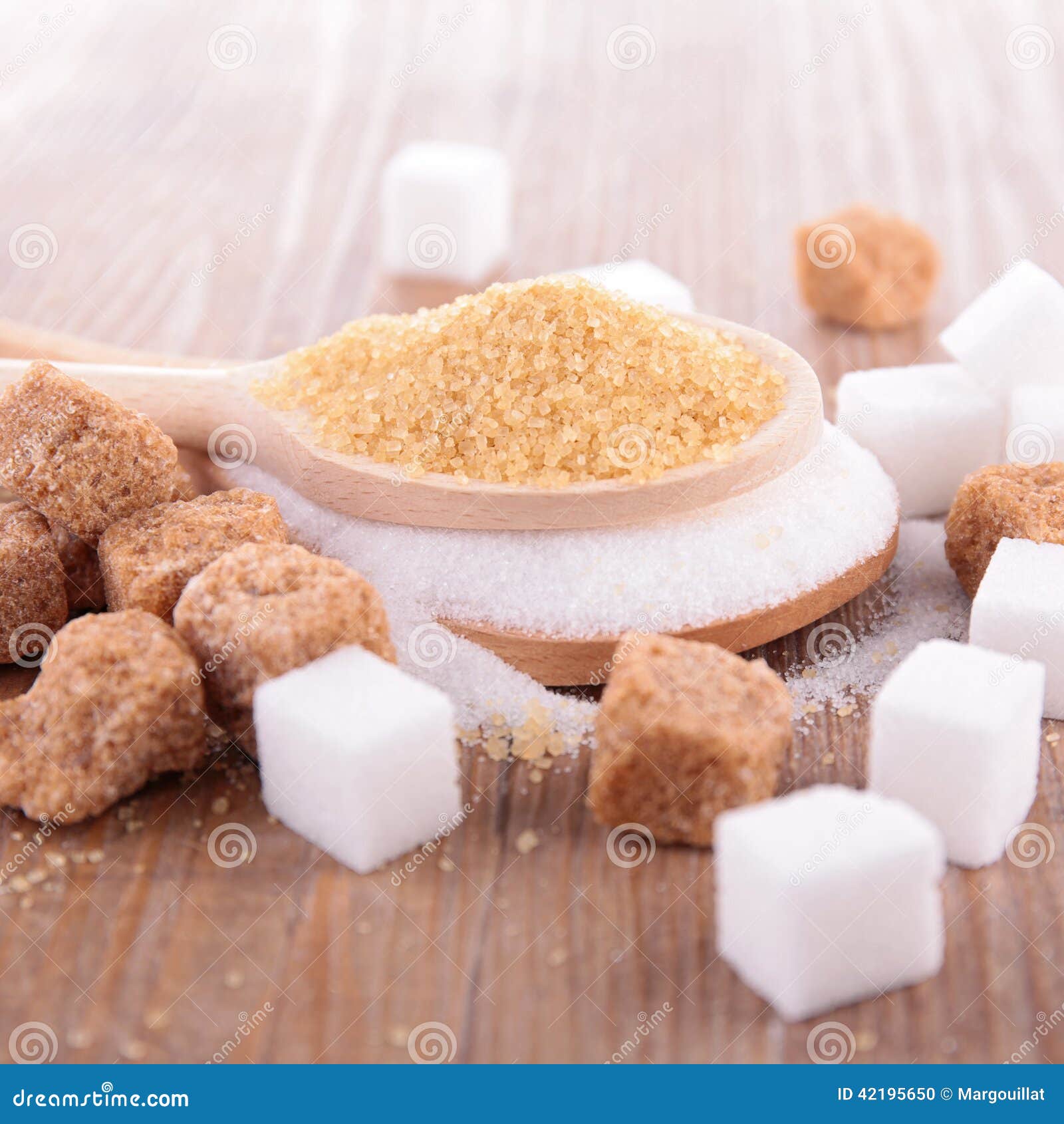 Zucker stockfoto. Bild von nachtisch, haufen, granuliert - 42195650