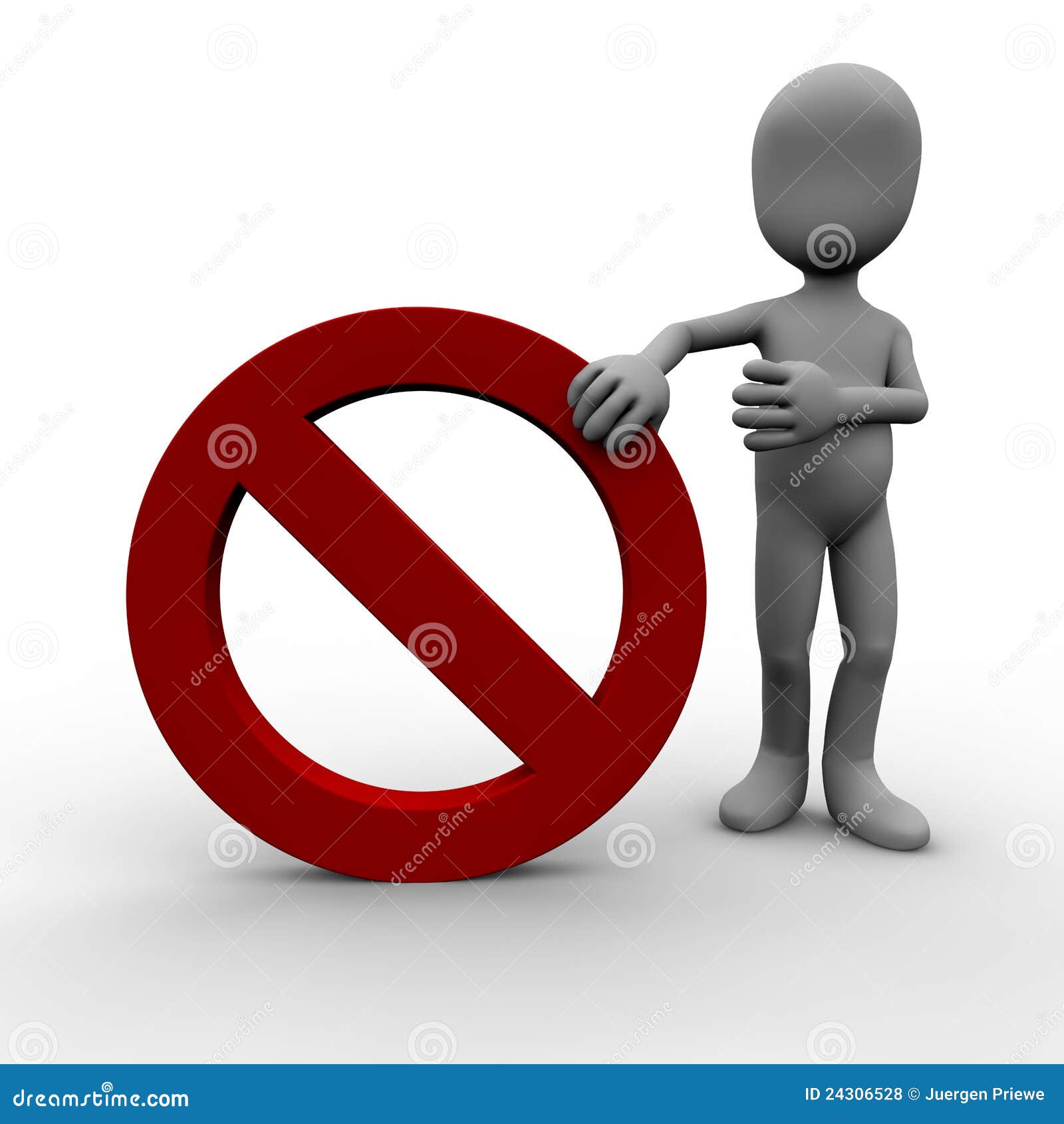 Zugriff verweigert stock abbildung. Illustration von rückweisung - 24306528