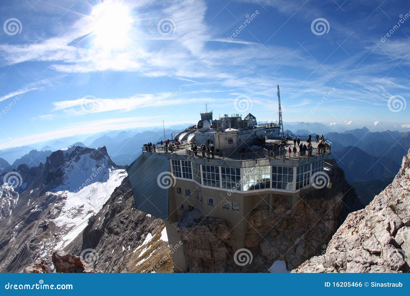 Zugspitze stock photo. Image of fall, zugspitze, blue - 16205466