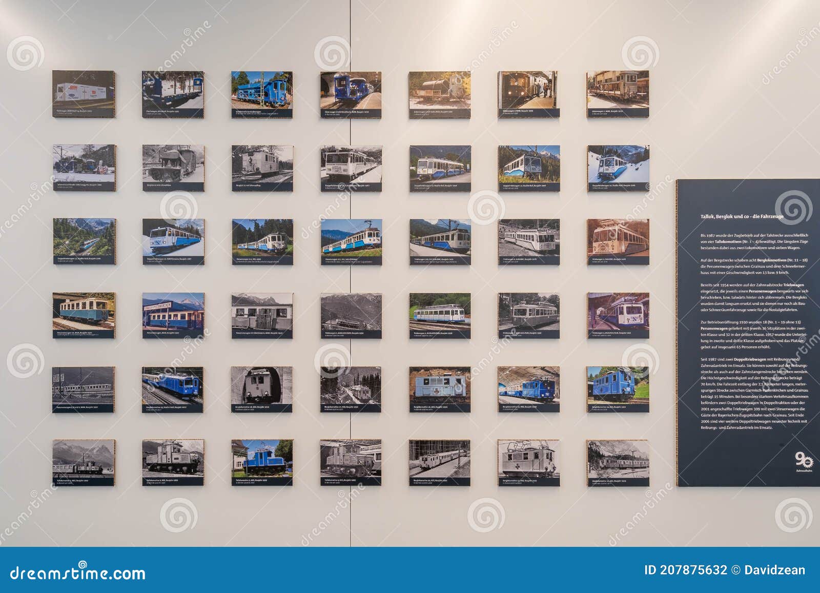 Zugspitze, Germany - Aug 5, 2020: History of Zugspitze Train in ...