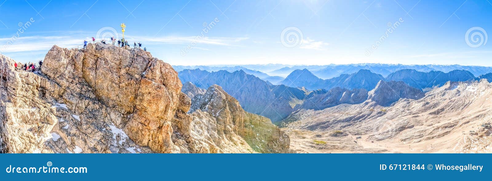 Zugspitze, Top of Germany stock photo. Image of peak - 67121844