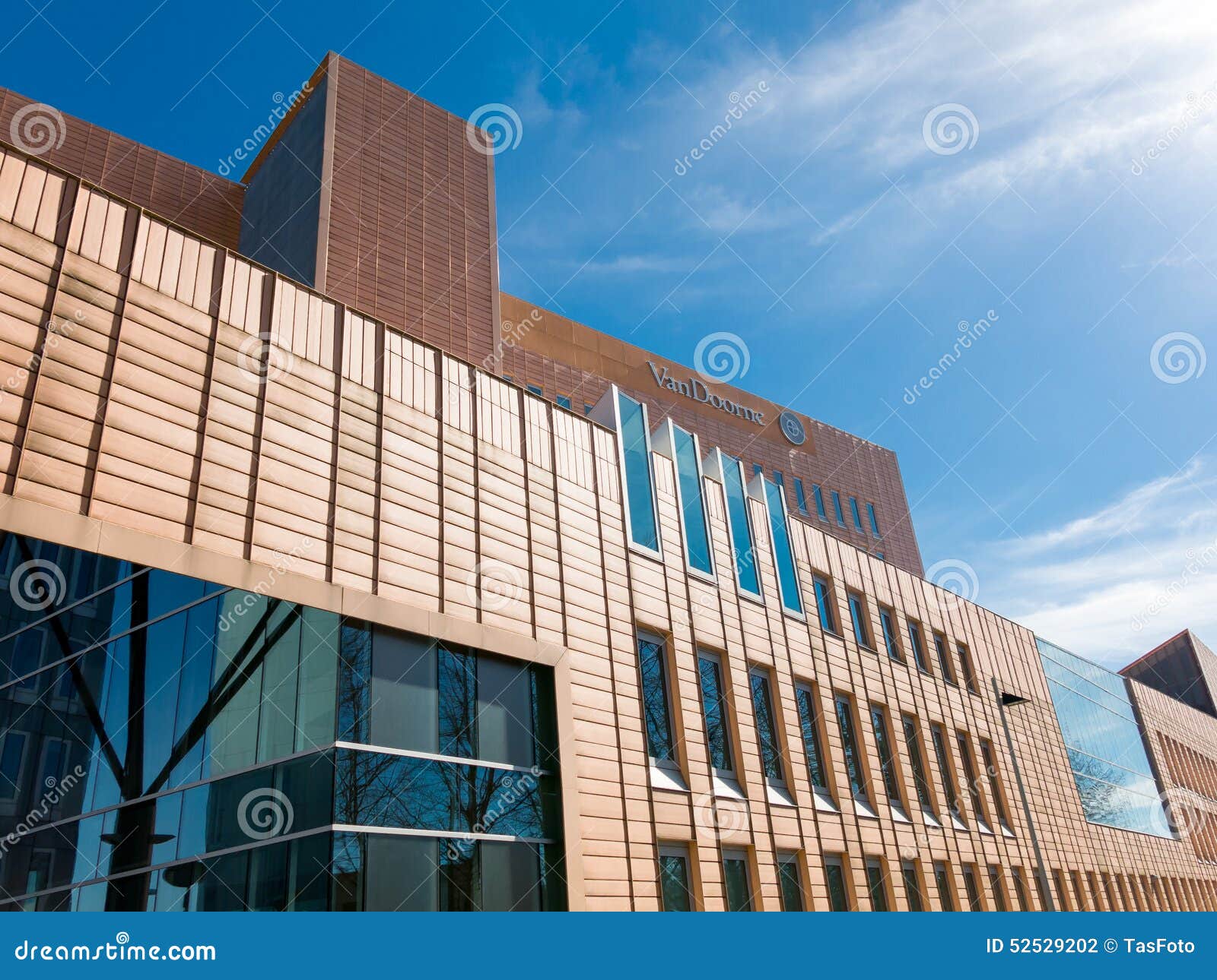 Zuiderhof Building in Zuidas, Amsterdam, Netherlands Editorial ...