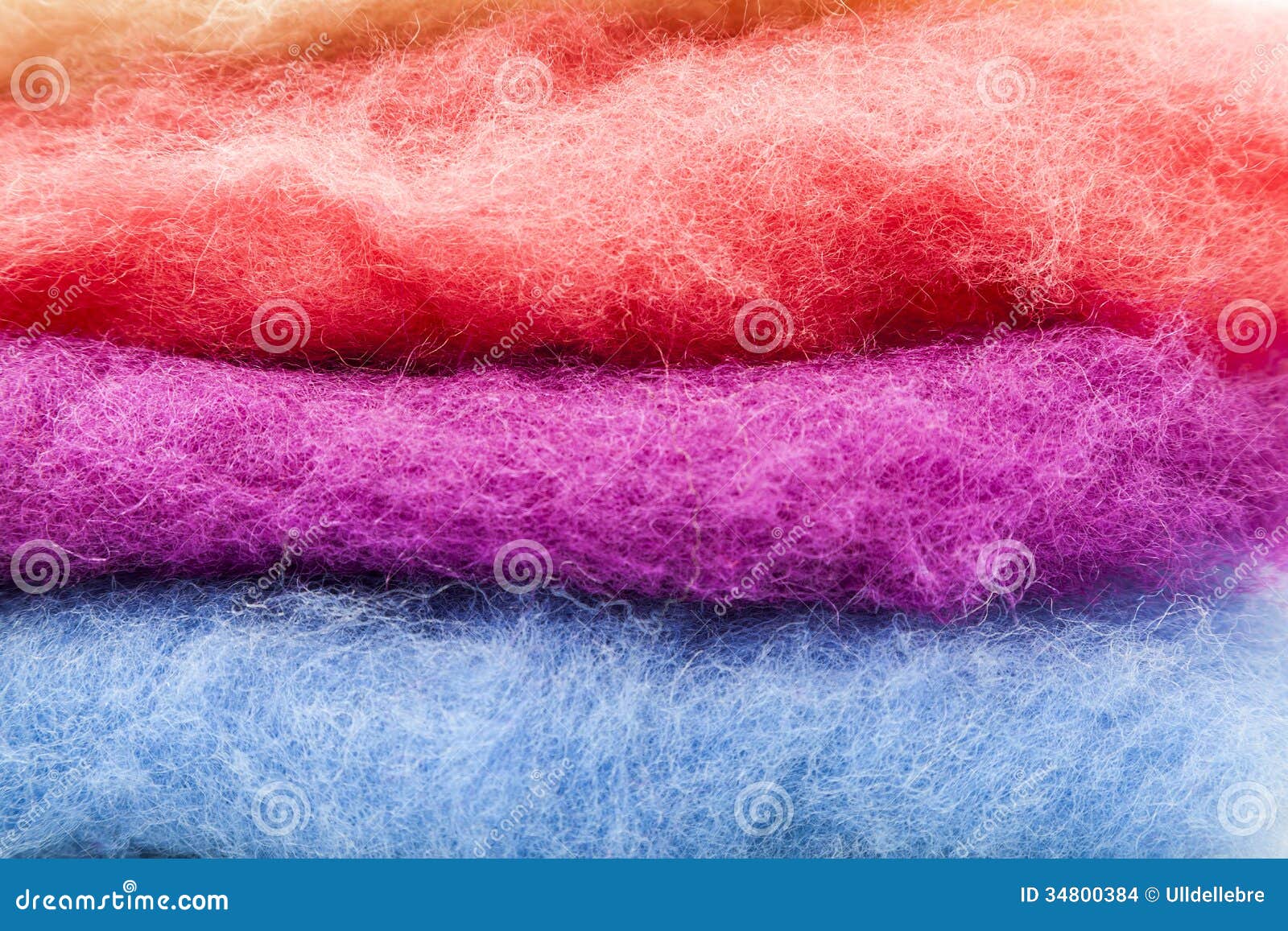 Zuivere gekleurde Wol stock foto. Image of purper, blauw - 34800384