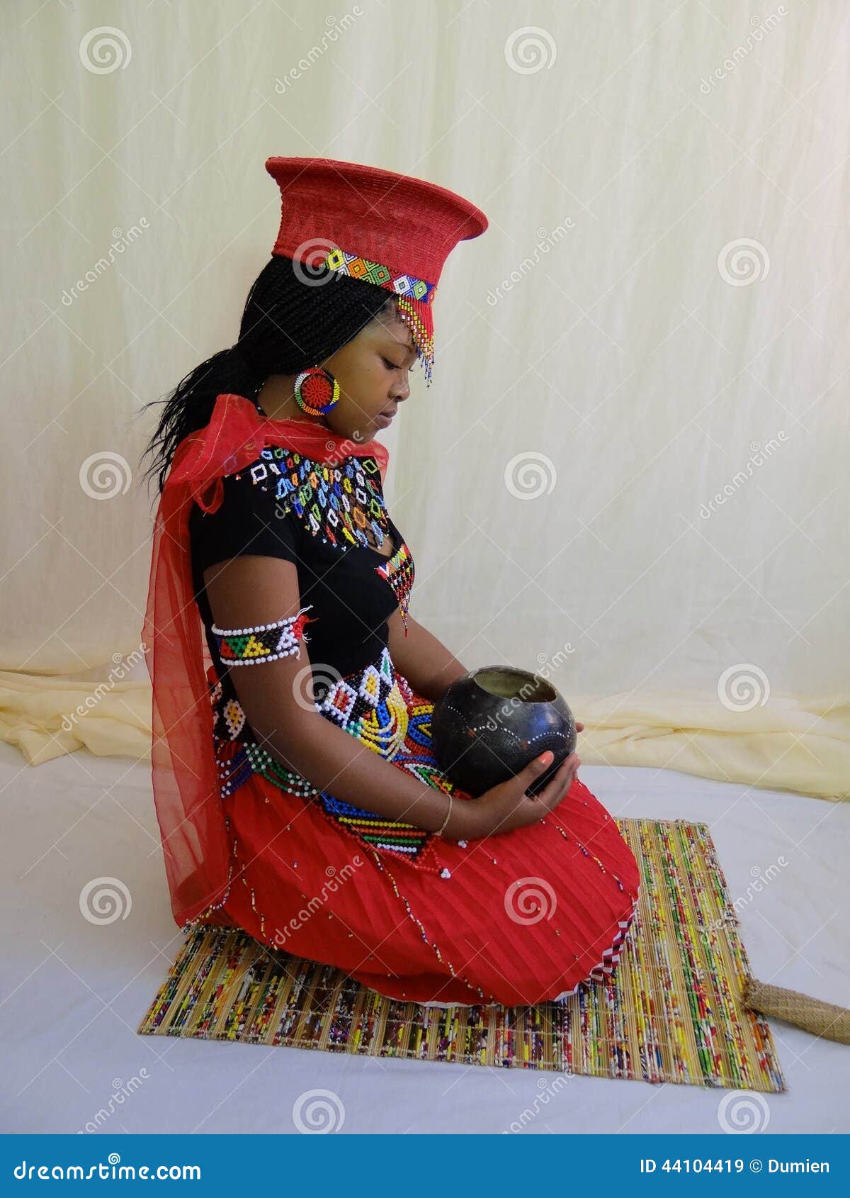 Zulu Maiden stock image. Image of africa, itshitshi, intombi - 44104419