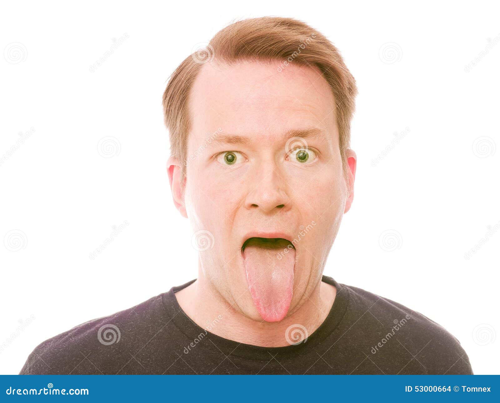 Zunge stockfoto. Bild von stattlich, zunge, hervorstehen - 53000664