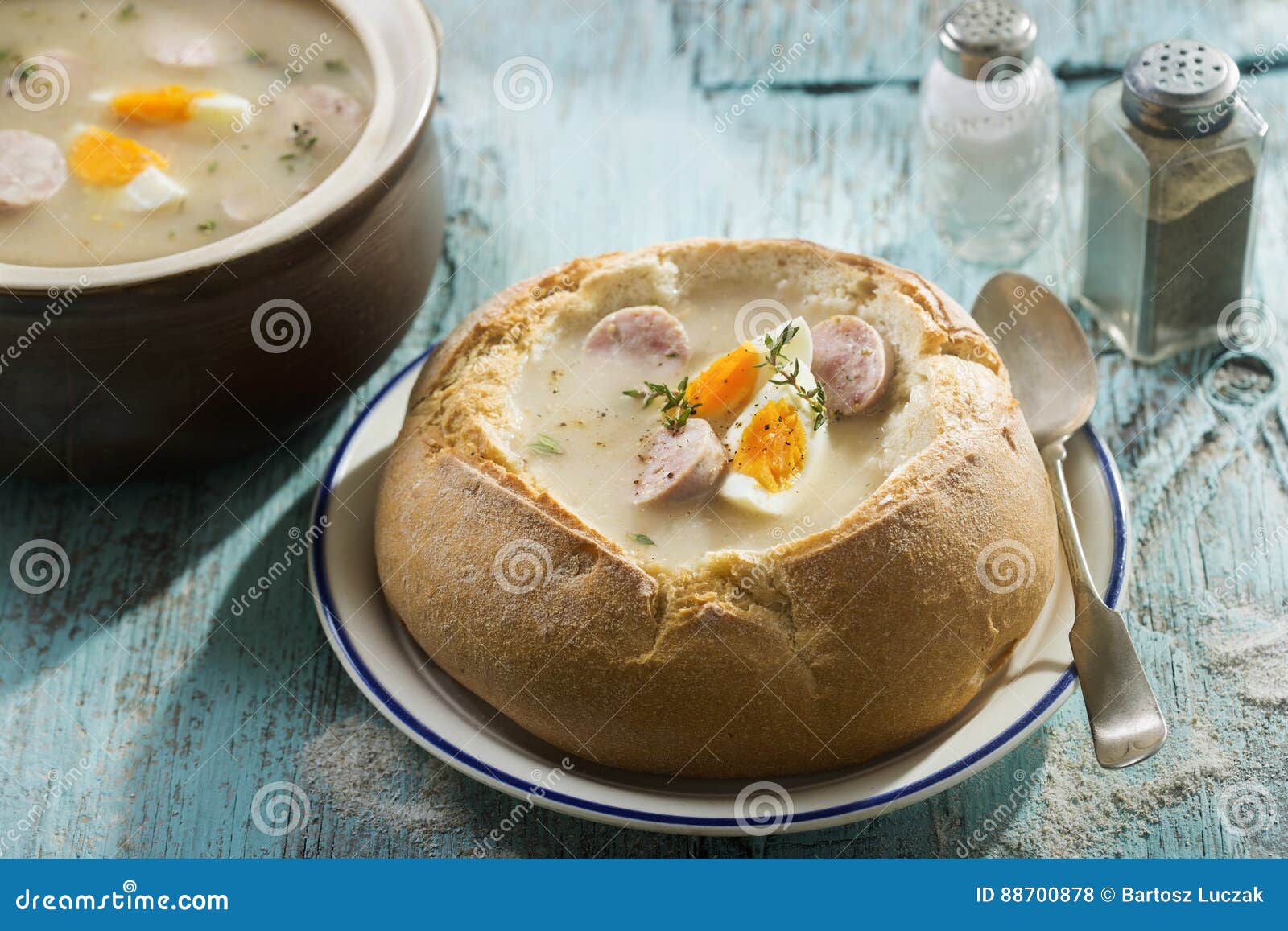 Zurek Traditional Polish Soup Stock Photo - Image of poland, cuisine ...