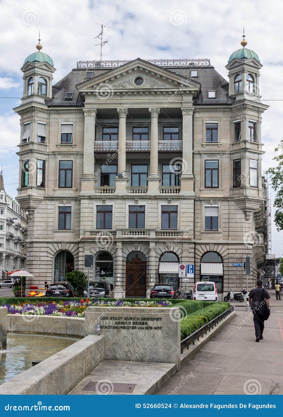 Zurich Switzerland Historical Building Editorial Stock Image - Image of ...