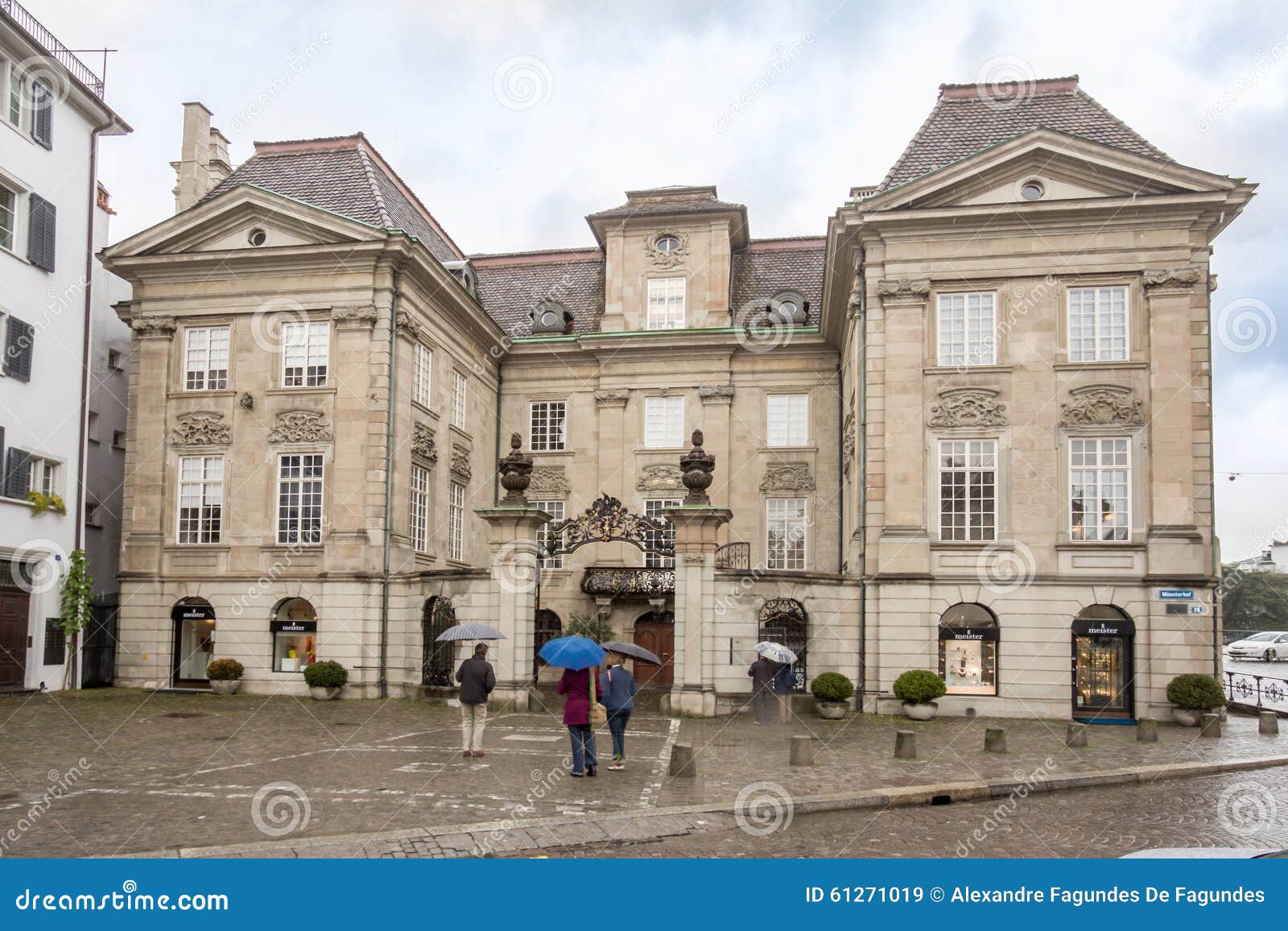 Zurich Switzerland Historical Building Editorial Stock Image - Image of ...