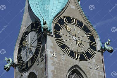Zurich time stock image. Image of holiday, tour, vacation - 820549