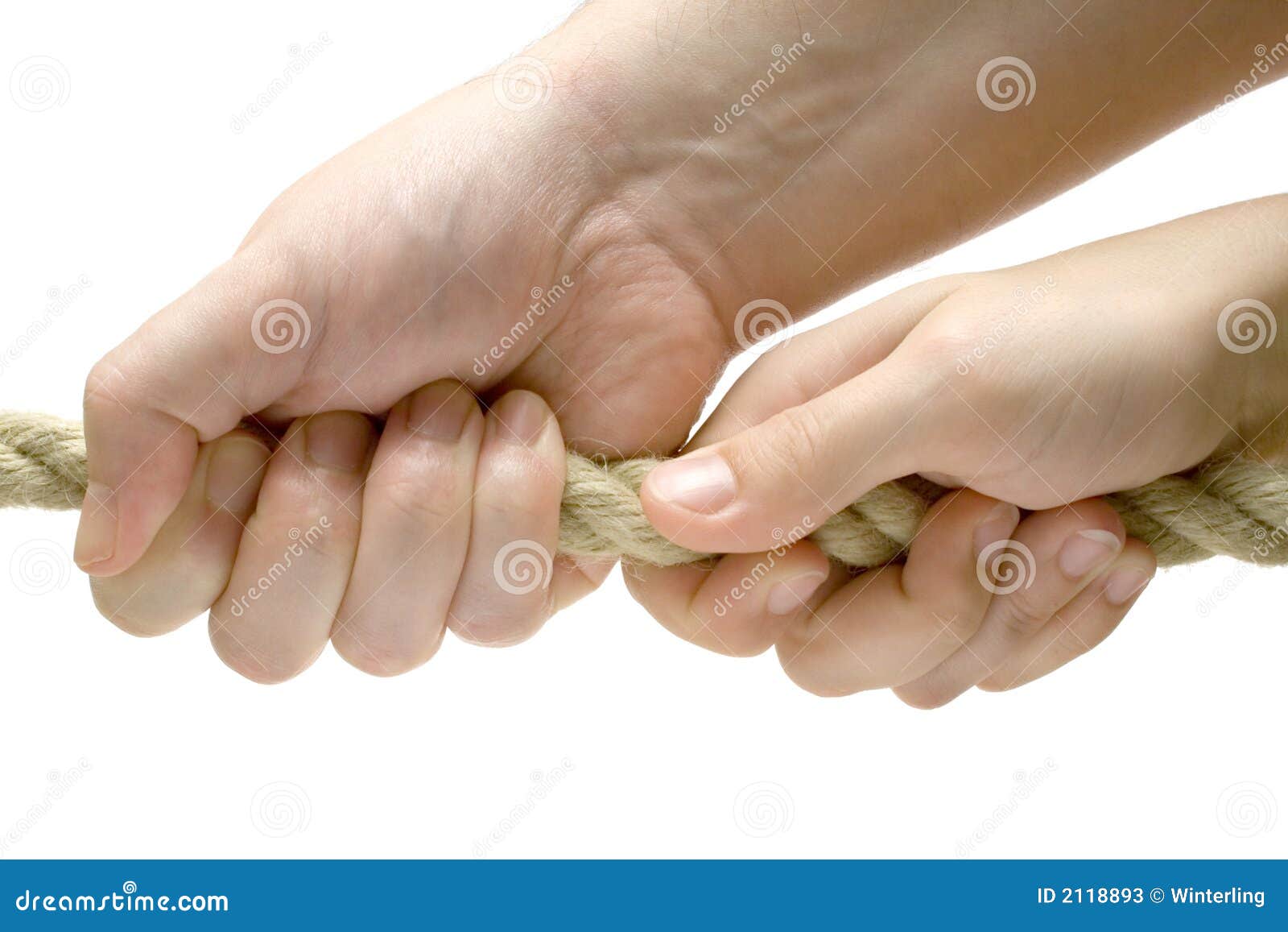 Zusammen ziehen stockbild. Bild von ergreifen, ausdauer - 2118893