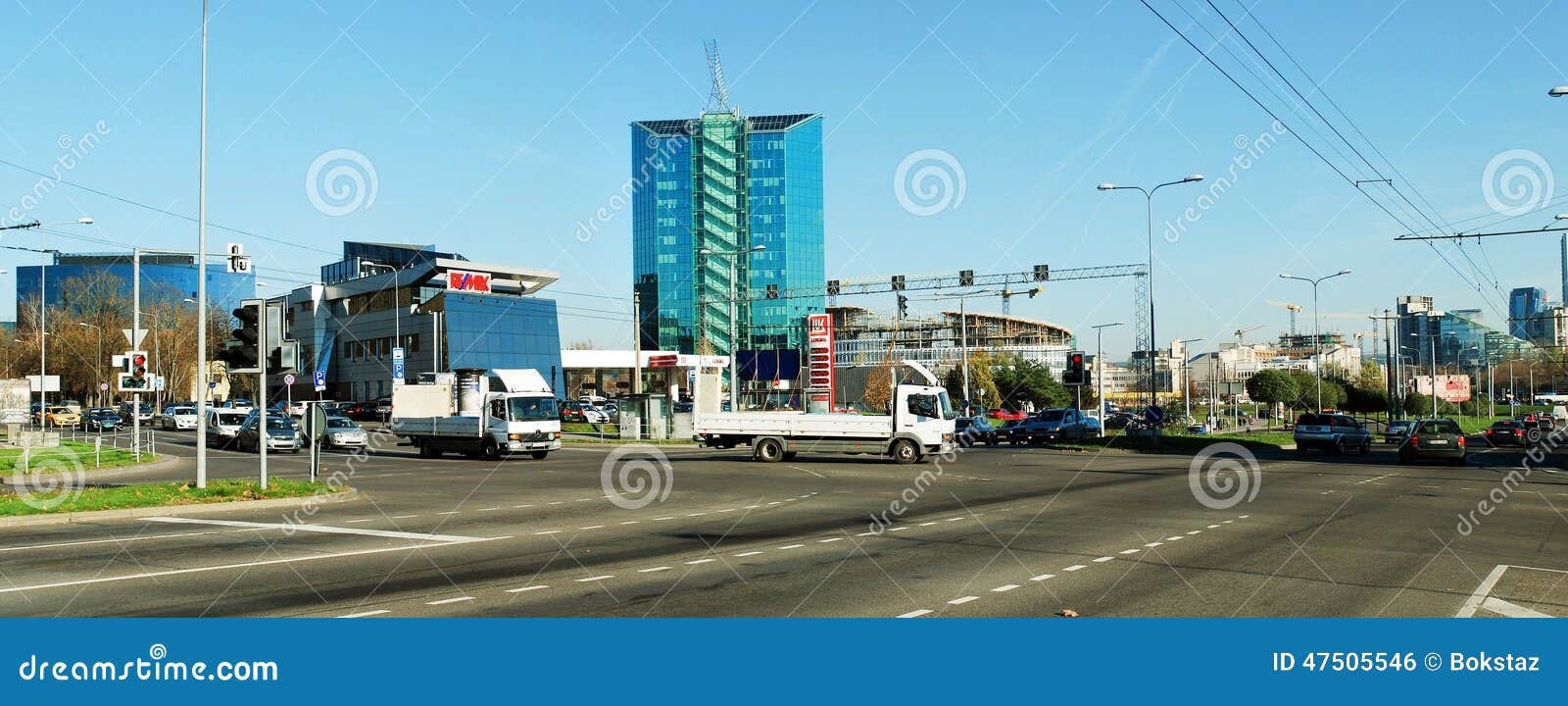 Zverynas District in Vilnius at Afternoon Time Editorial Photo - Image ...
