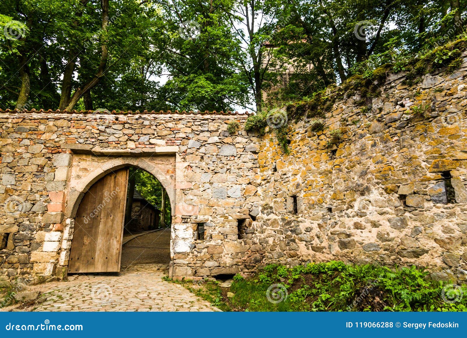 Zvikov Castle. Czech Republic. Stock Photo - Image of landscape ...
