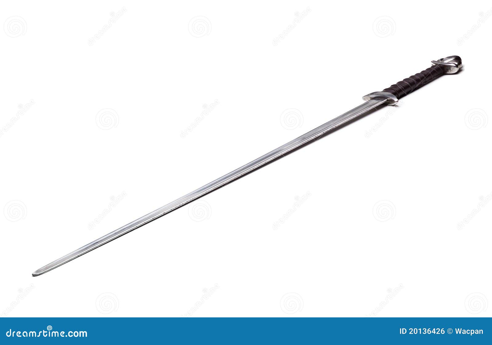 Zwaard stock foto. Image of fotografie, niemand, enkelvoudig - 20136426