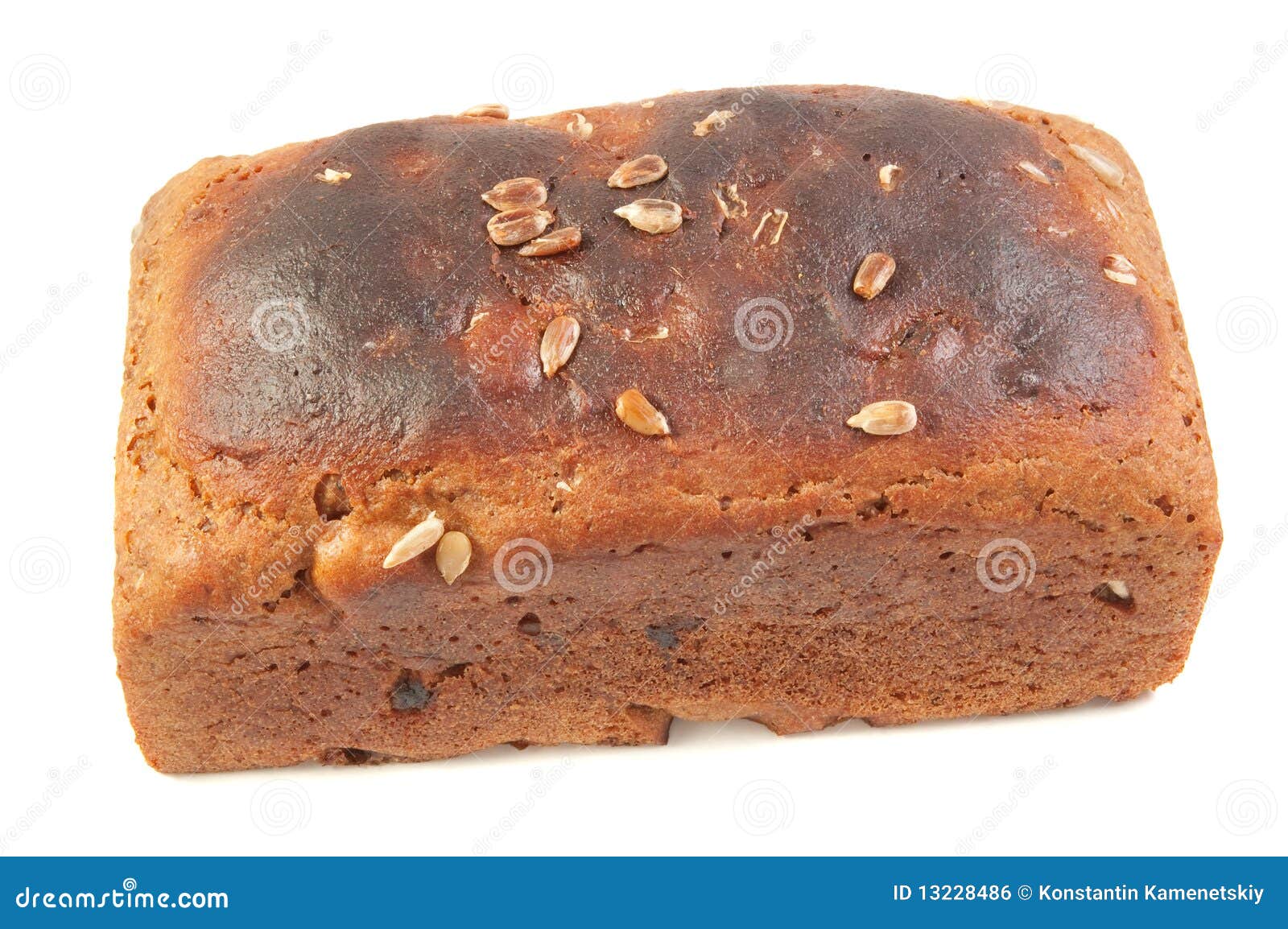 Zwart Brood Met Zonnebloemzaden Stock Foto - Image of bruin, dieet ...