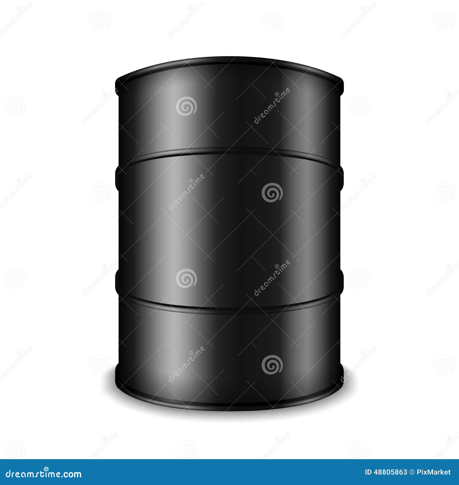 Zwart olievat vector illustratie. Illustration of verontreiniging ...