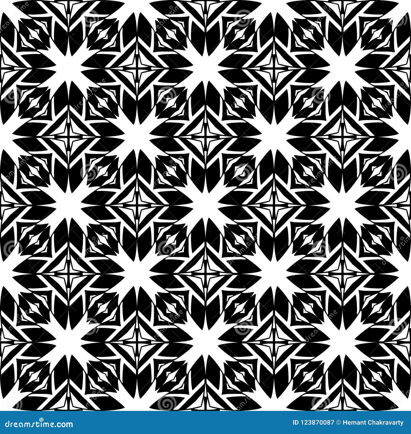 Zwart-wit Abstract 31 Patroon, Achtergrondbehang, Editable Vector ...