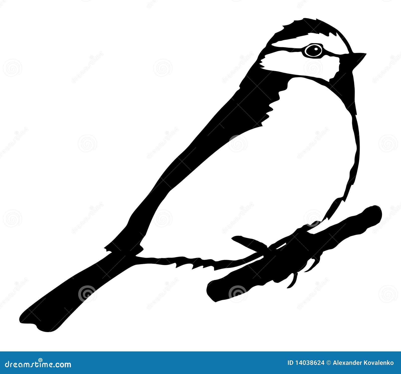 Zwart-witte Illustratie Van Mees Vector Illustratie - Illustration of ...