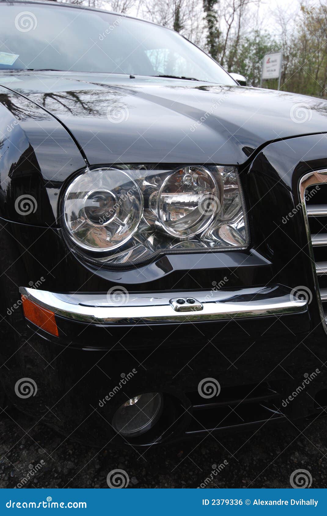 Zwarte Auto stock foto. Image of sporten, vervoer, schoon - 2379336