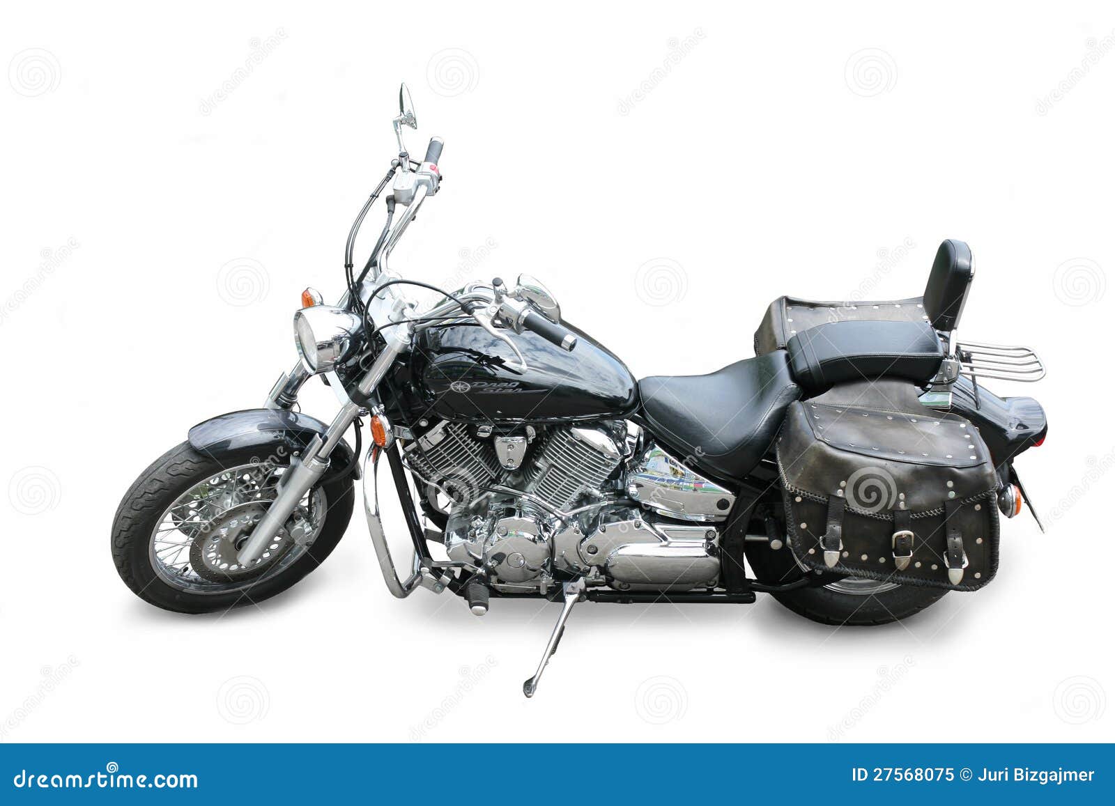 Zwarte motorfiets stock afbeelding. Image of benzine - 27568075