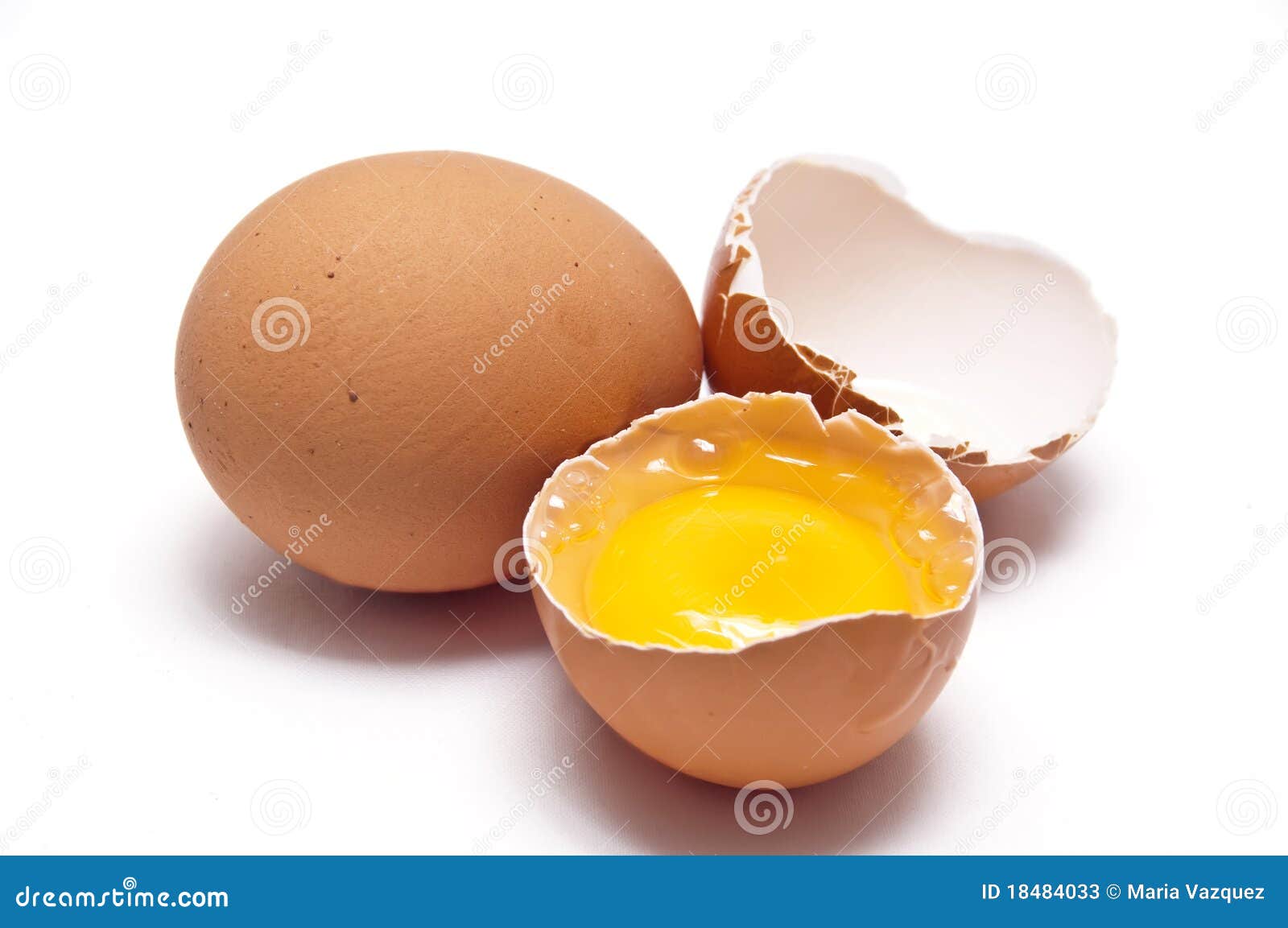 Zwei Eier stockbild. Bild von eigelb, frisch, protein - 18484033