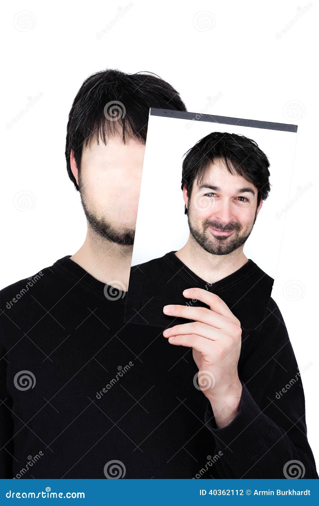 Zwei Gesichter - Lächeln stockfoto. Bild von kaukasisch - 40362112