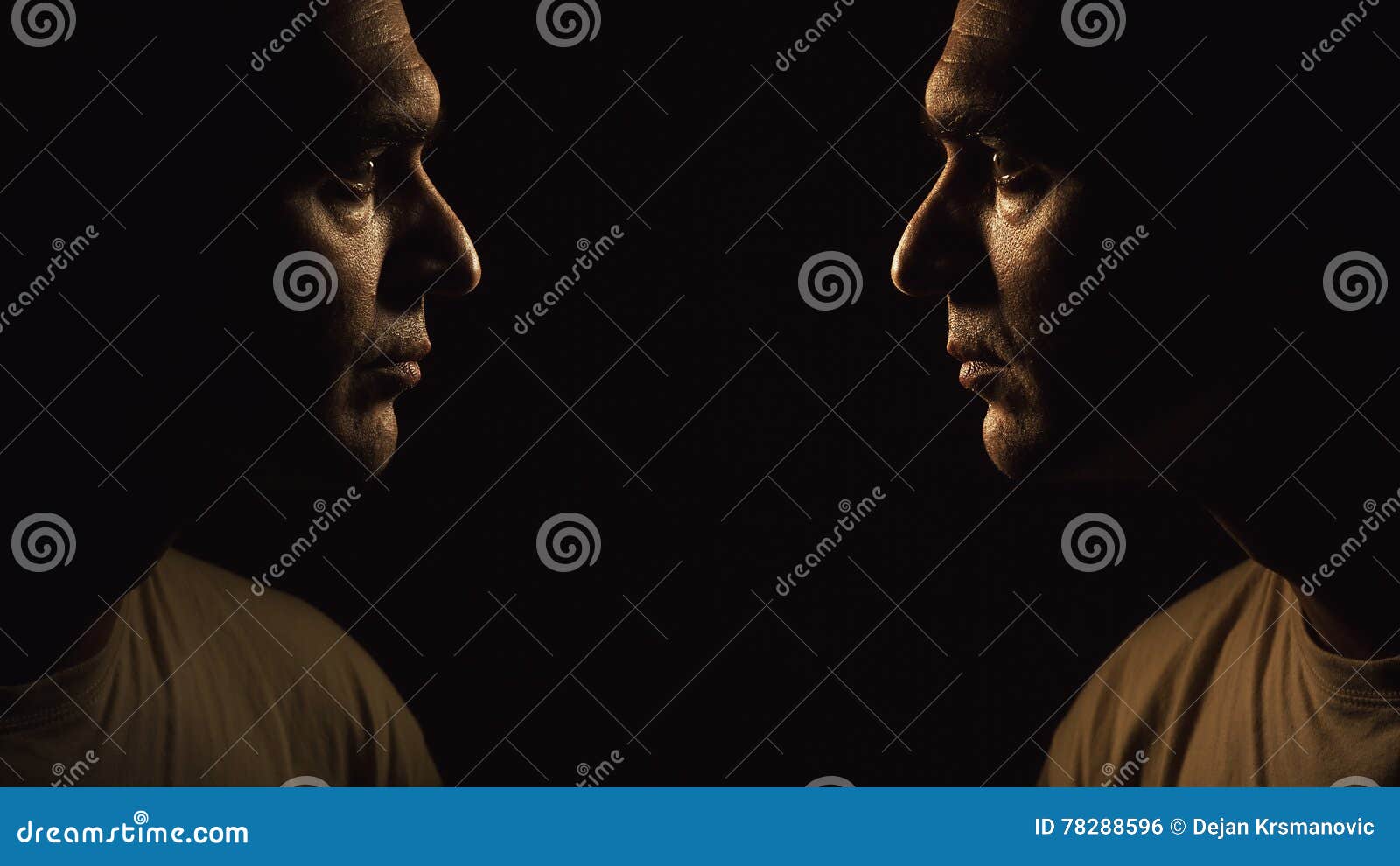 Zwei gleiche Gesichter stockfoto. Bild von gesicht, zwei - 78288596