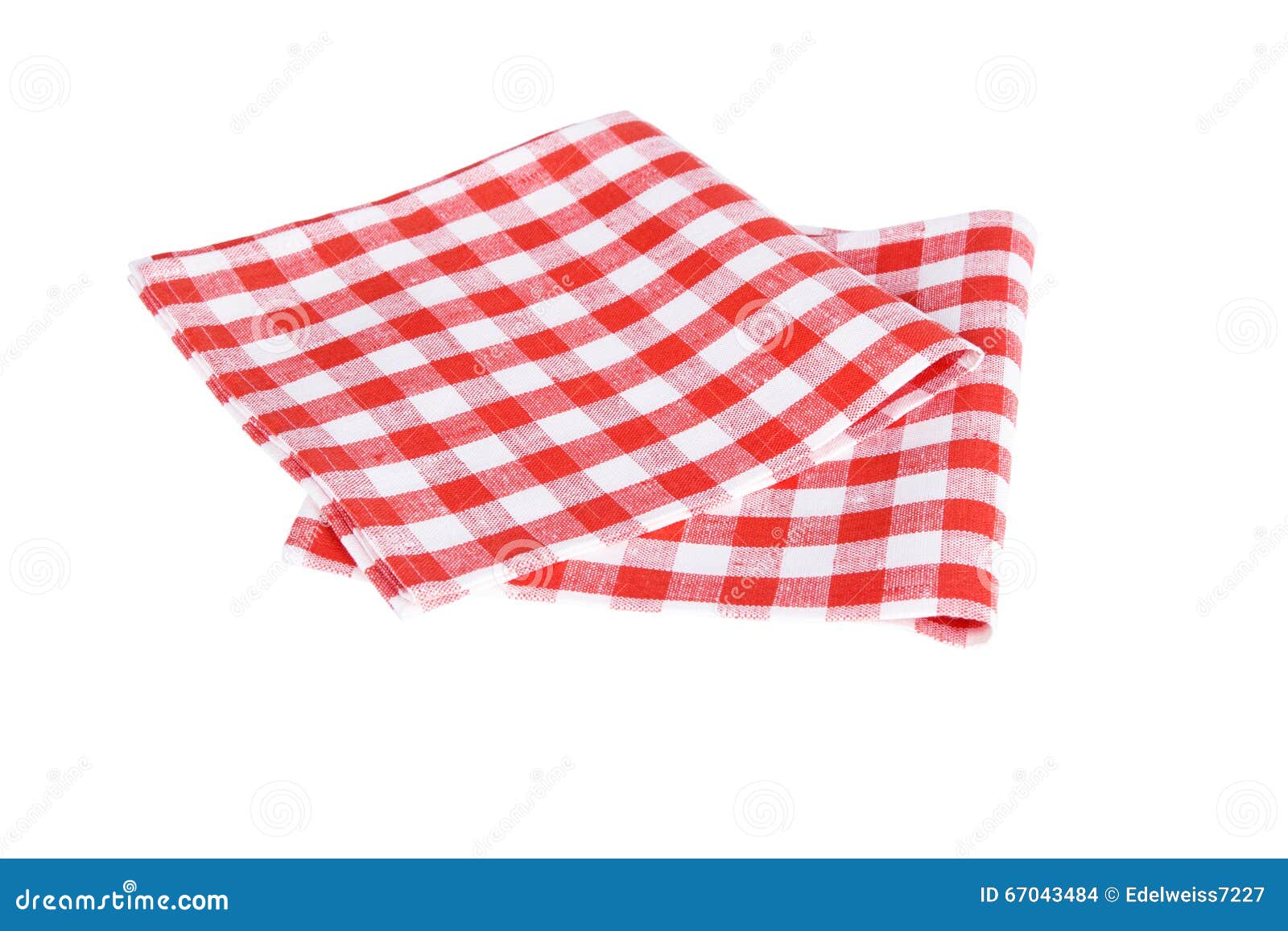 Zwei Rote Servietten Auf Weißem Hintergrund Stockfoto - Bild von sauber ...