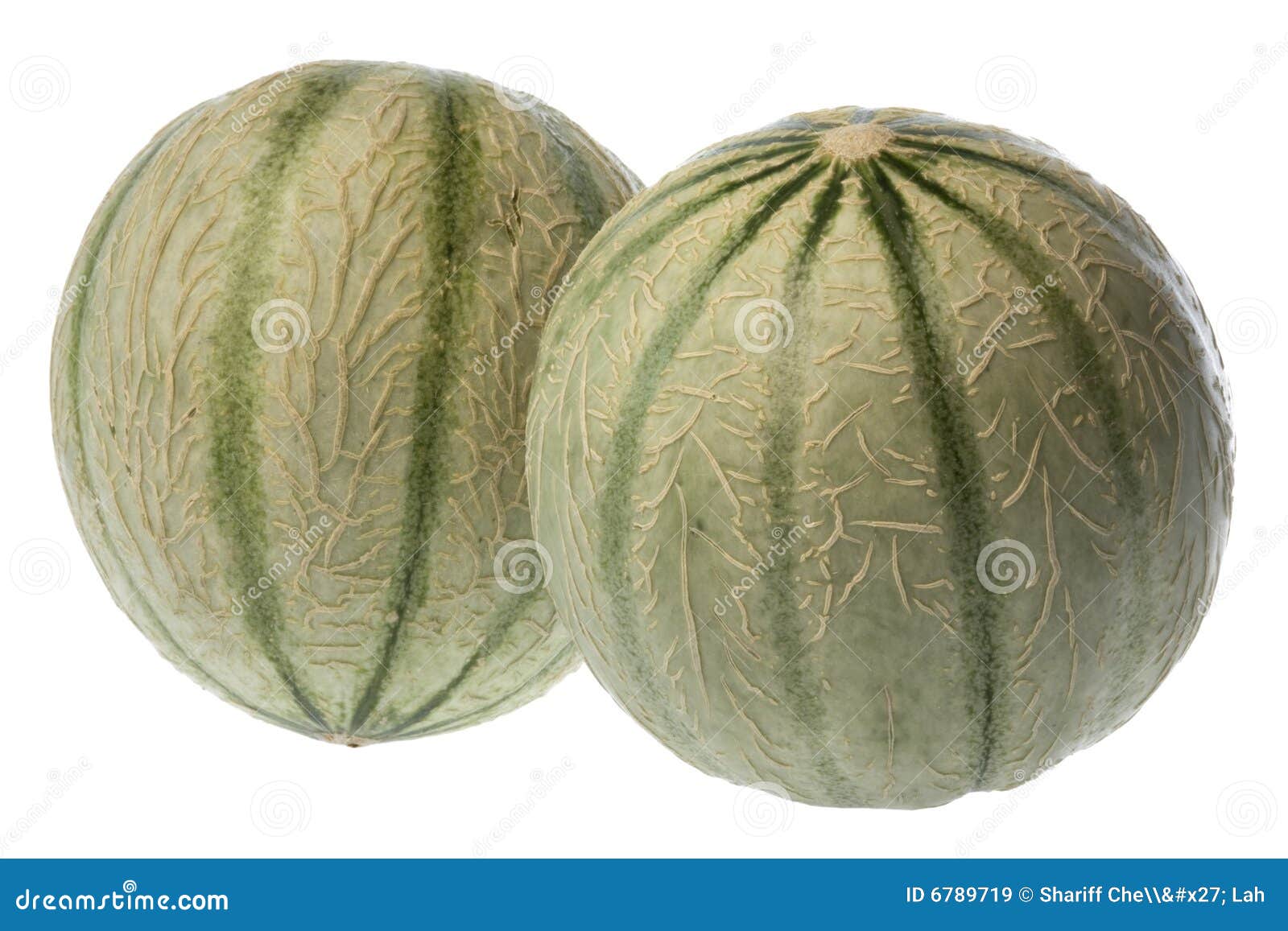 Zwei Toskanische Art-Melonen Stockbild - Bild von nachtisch ...