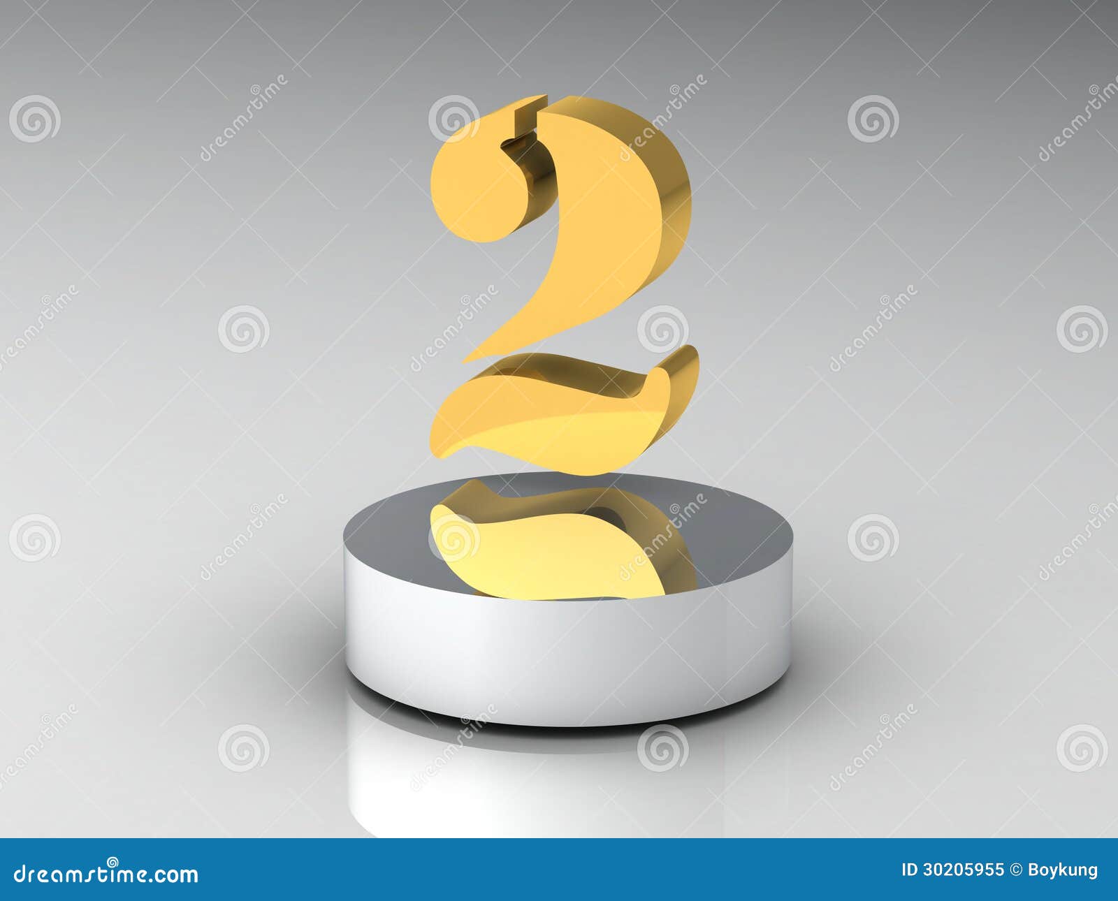 Zweitens stock abbildung. Illustration von herausforderung - 30205955