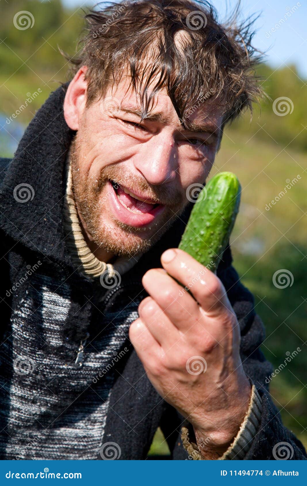 Zwerver stock foto. Image of baard, alcoholisch, depressie - 11494774