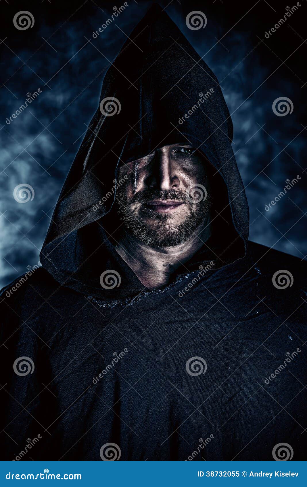 Zwerver stock afbeelding. Image of mens, angstaanjagend - 38732055