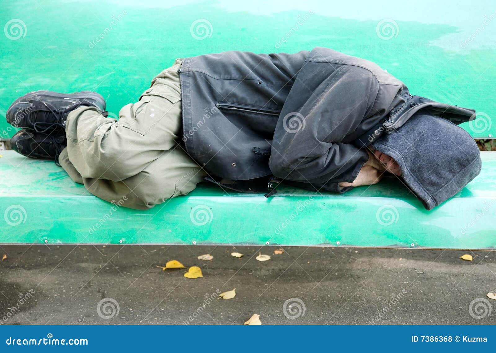 Zwerver Royalty-vrije Stock Foto's - Afbeelding: 7386368