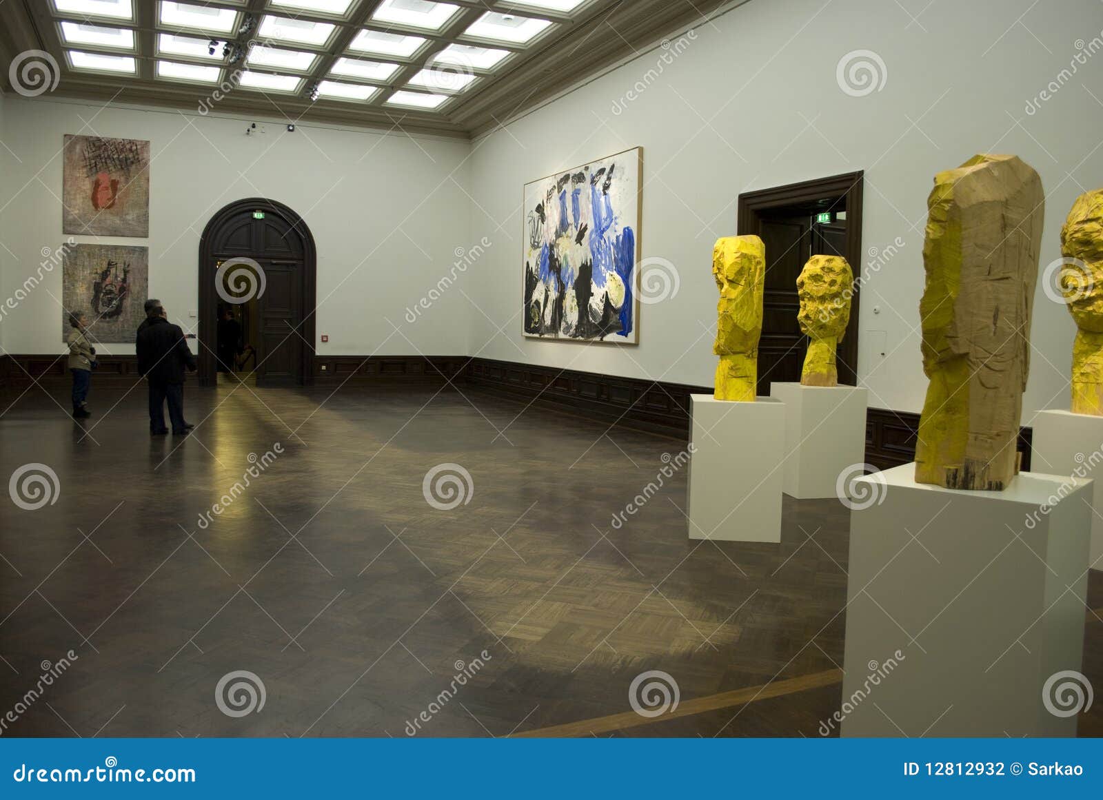 Zwinger - Exposición Del G. Baselitz Fotografía editorial - Imagen de ...