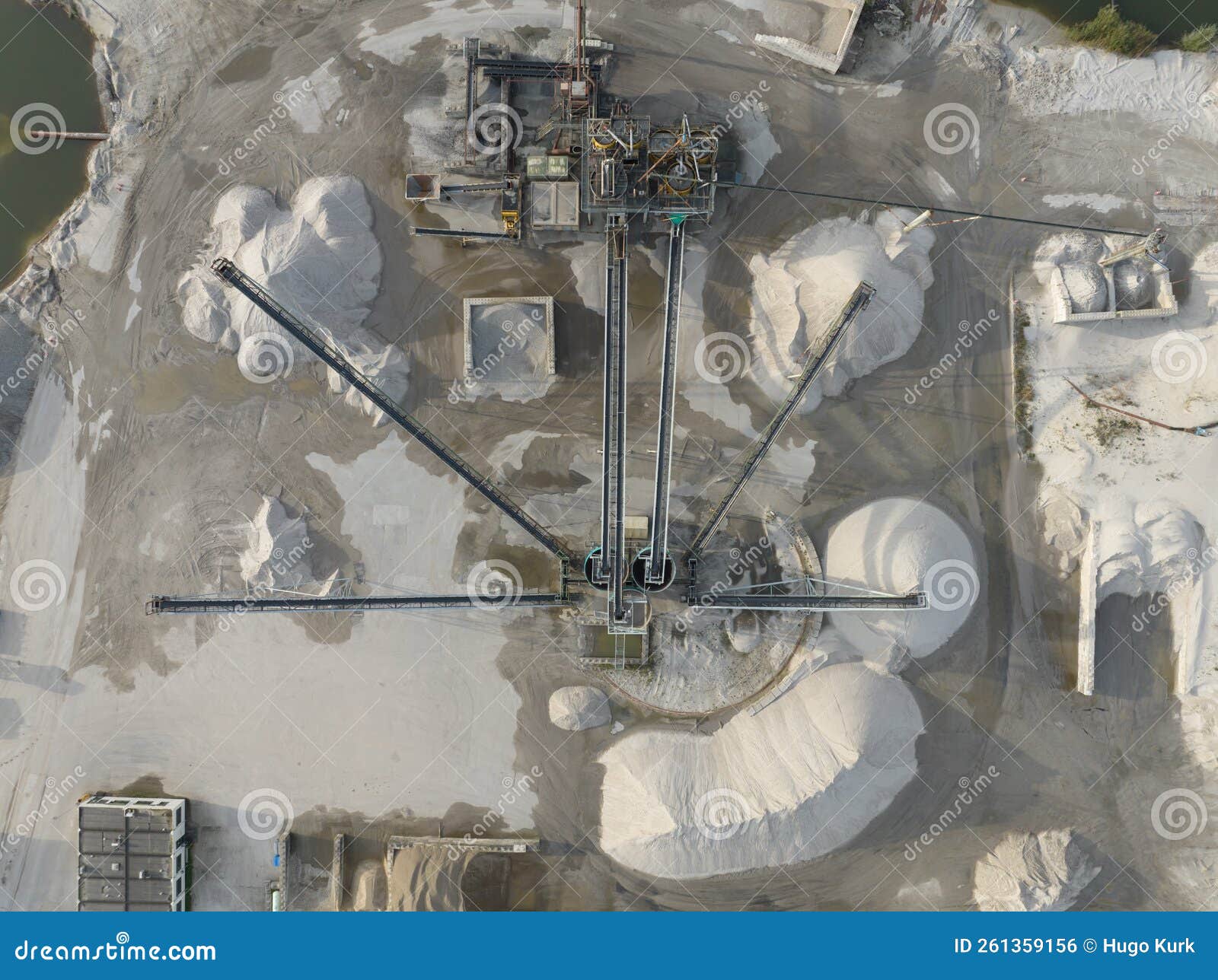 Zwolle, the Netherlands. Extracting Sand for Construction, Suction ...