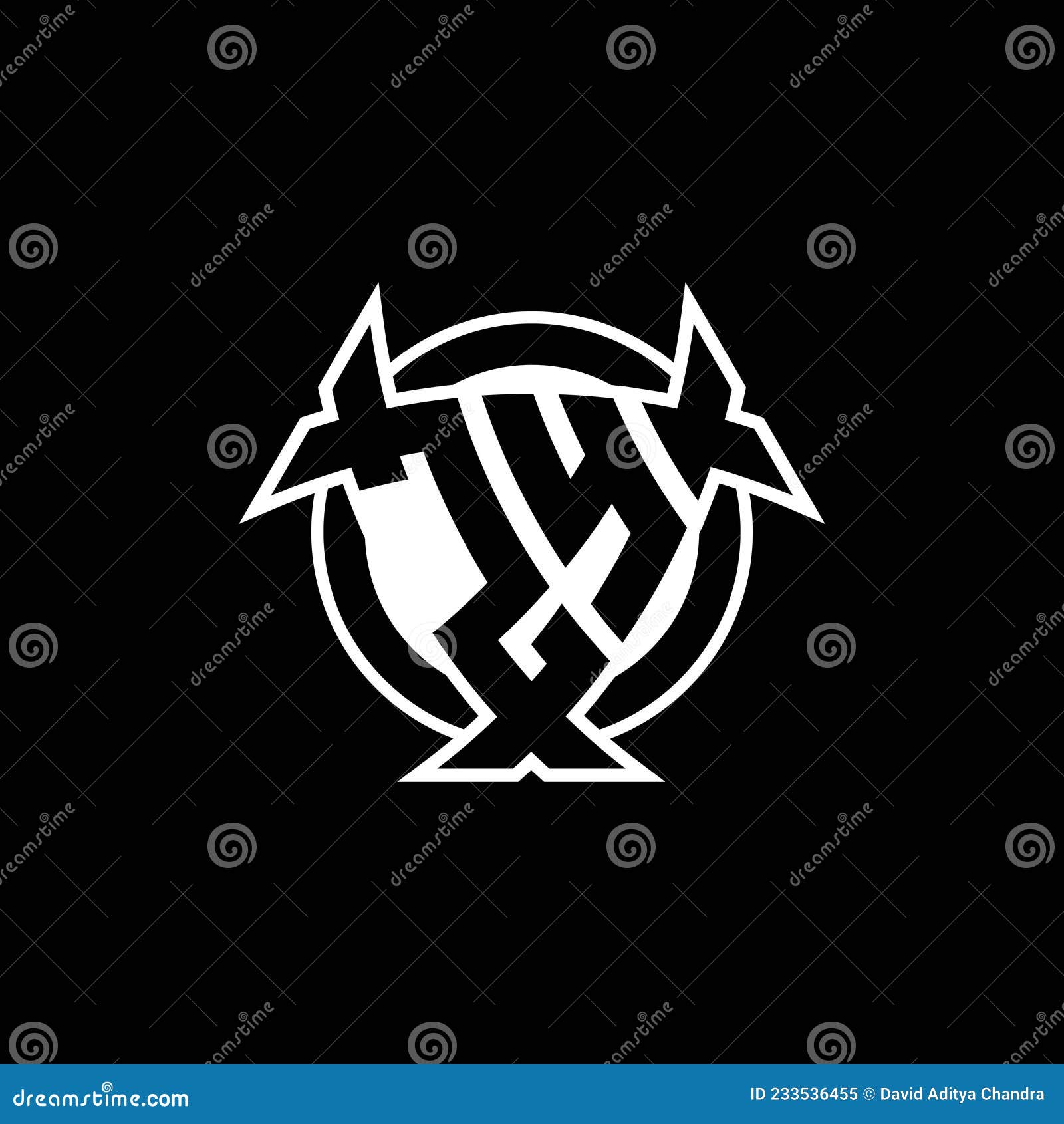 ZY Logo Monogram Triangle Shield and Circle Shape Stock Vector ...