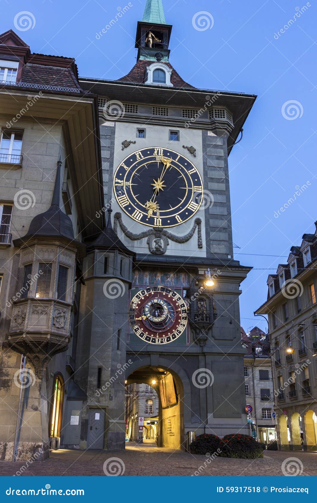 Zytglogge in Bern in Switzerland Stock Photo - Image of historic, tower ...