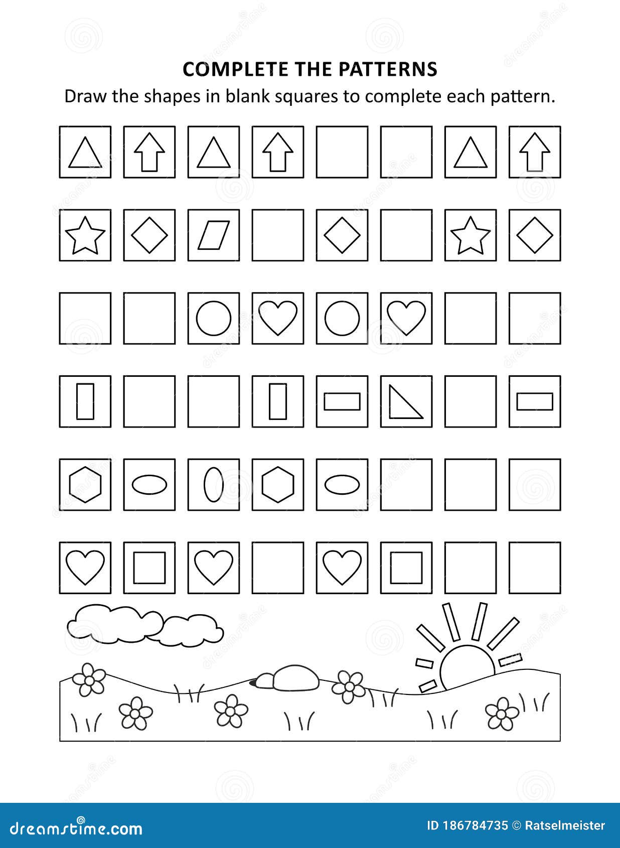 Math Worksheet For Kids. Addition. Mathematic Activity Page With Cute Owls Cartoon Vector ...
