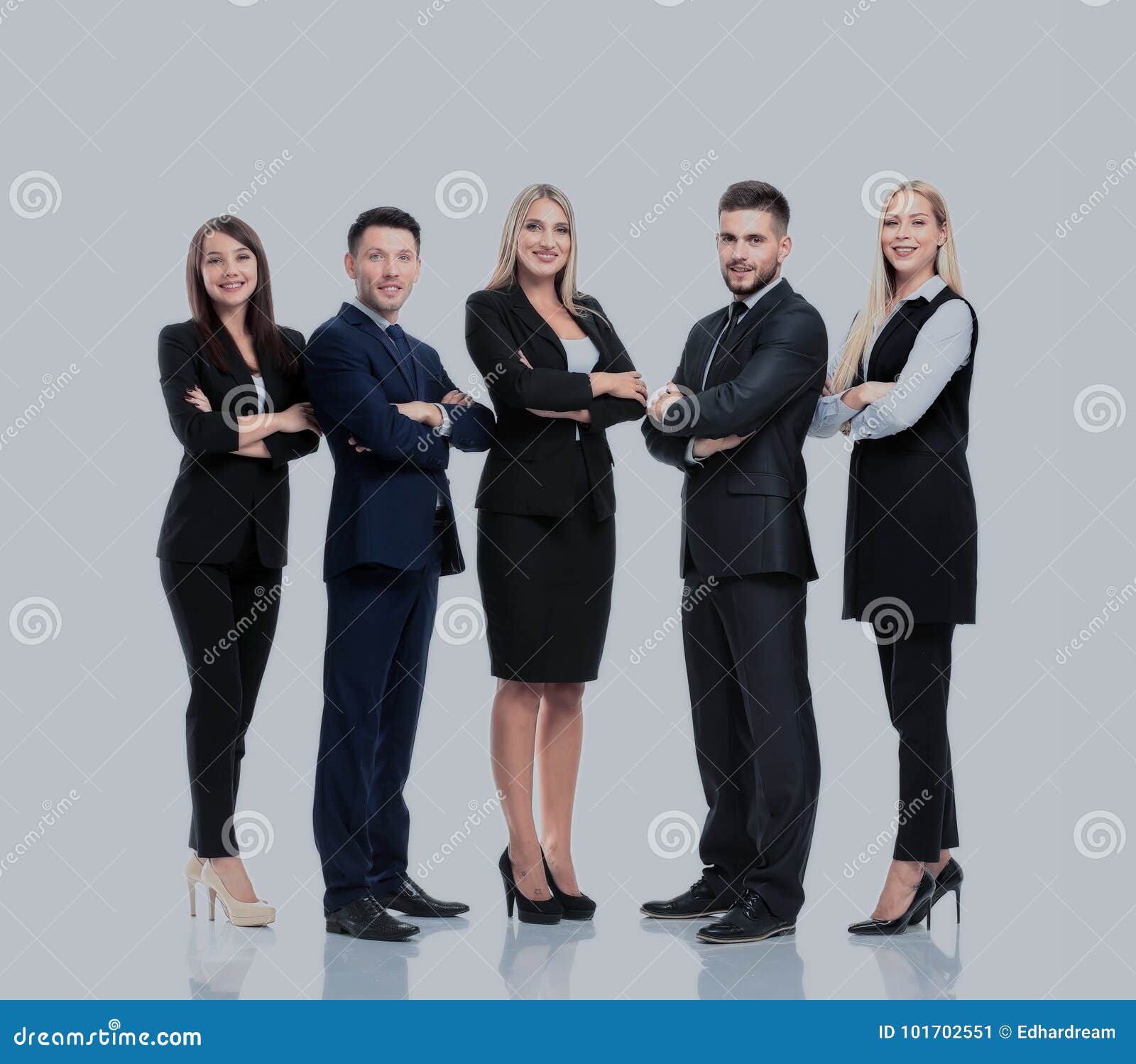 Équipe Réussie D'affaires D'isolement Sur Le Fond Blanc Image stock - Image du créateurs ...